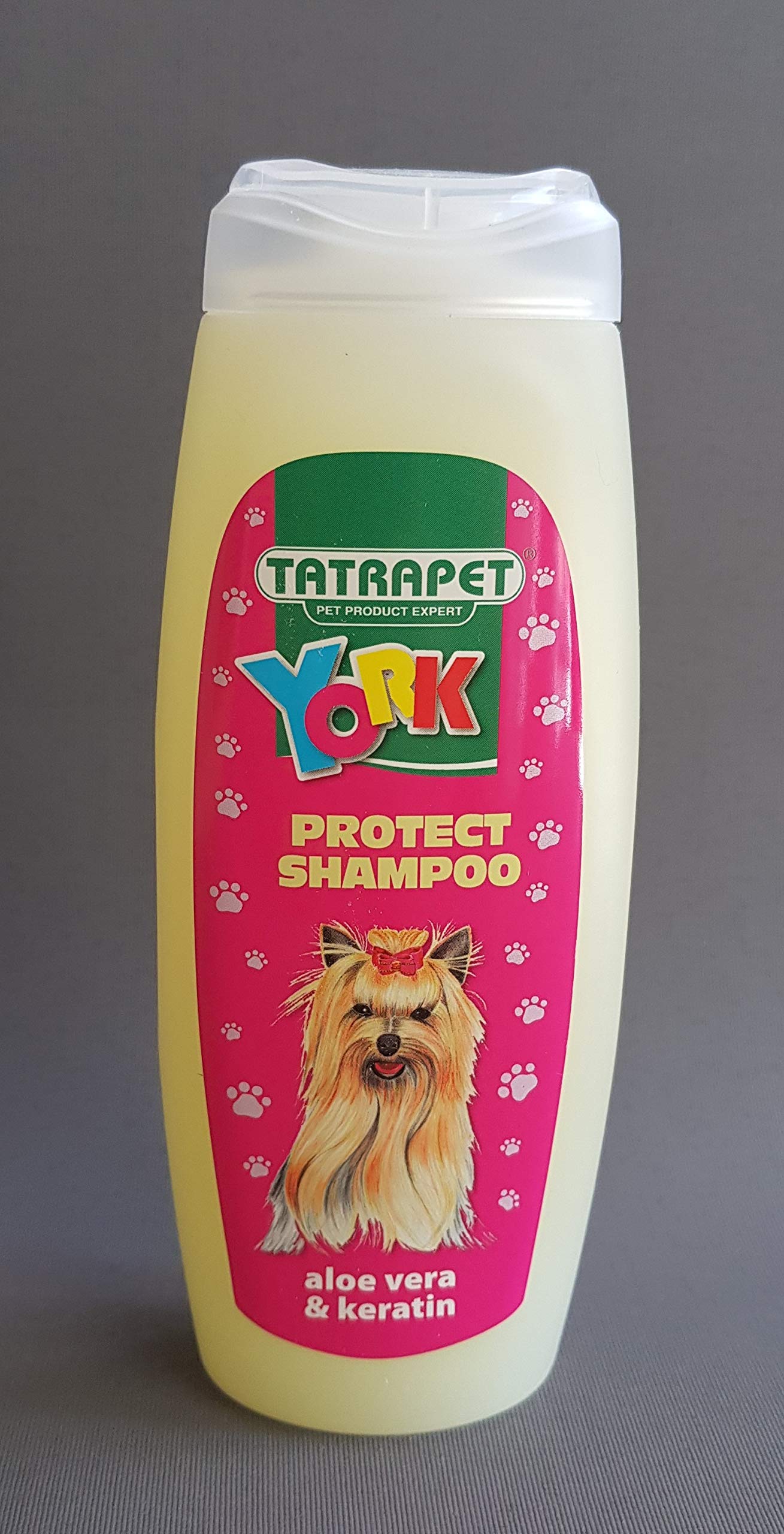 Dog Shampoo for Yorkshire Terrier Aloe Vera and Keratin Puppy Pet 200ml ...