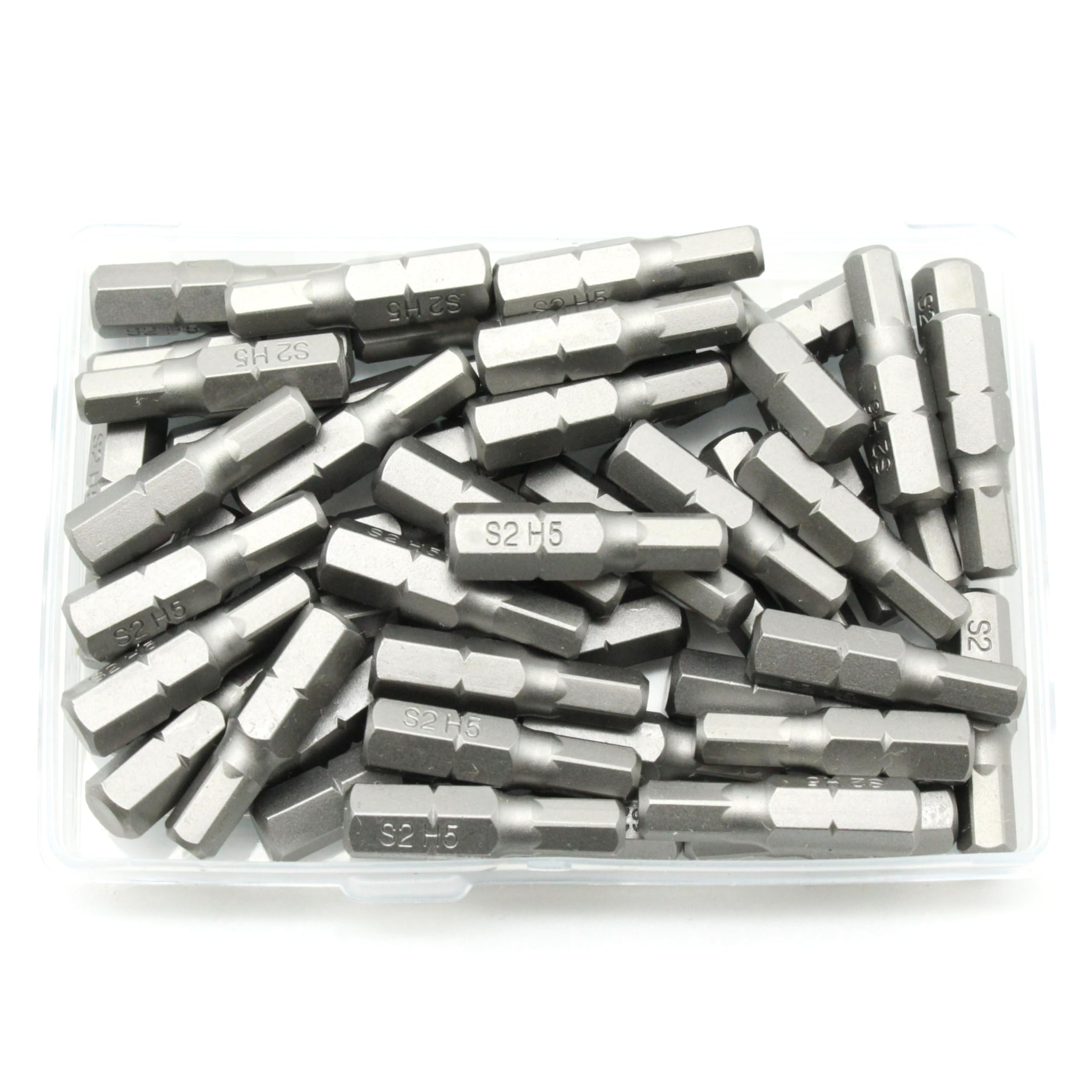 TMAX 50 pc H-5 Hex 5mm (13/64 Inch) Impact Ready 1 Inch Long ...