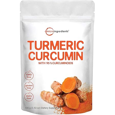 Amazon.com: BulkSupplements.com Turmeric Extract Powder - Turmeric Root ...
