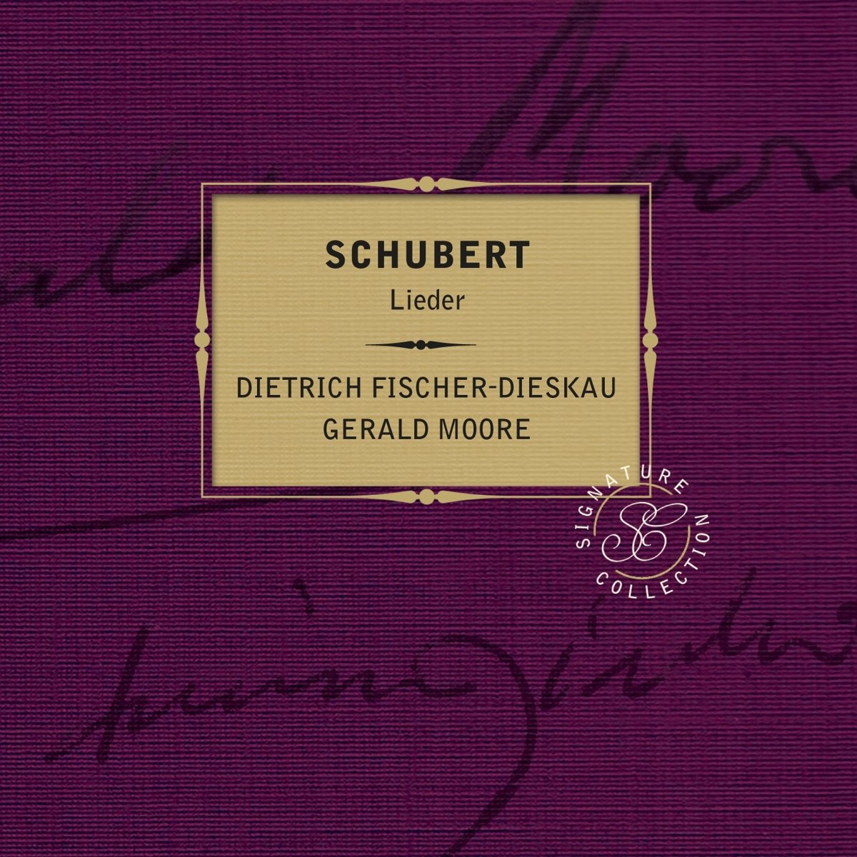 Franz Schubert, Dietrich Fischer-Dieskau, Gerald Moore - Schubert ...