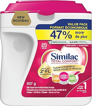 Similac Total Comfort, Baby Formula, Tummy-Friendly, Easy To Digest ...