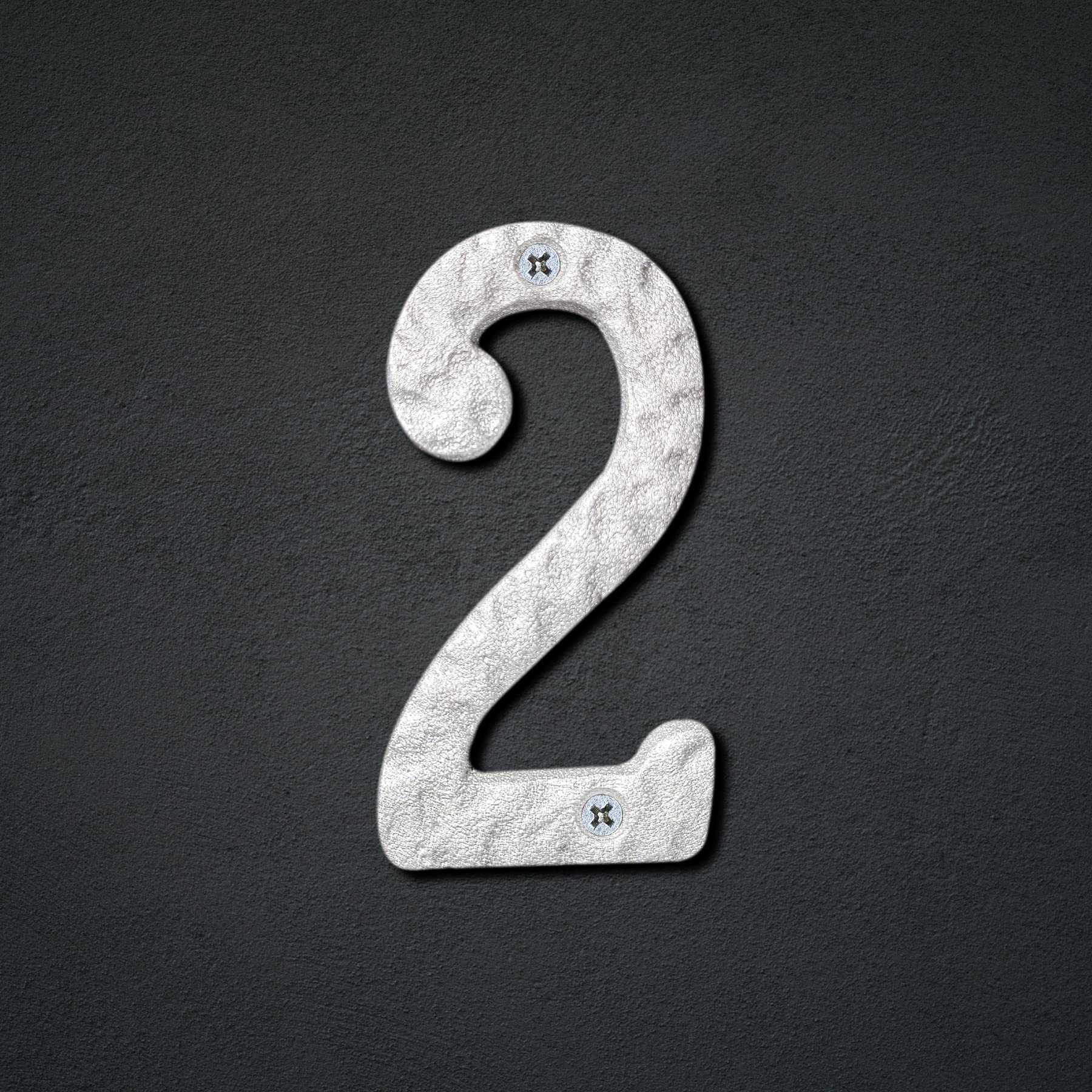 Amazon.com: House Address Numbers 4 Inch Height - Cast Iron House ...