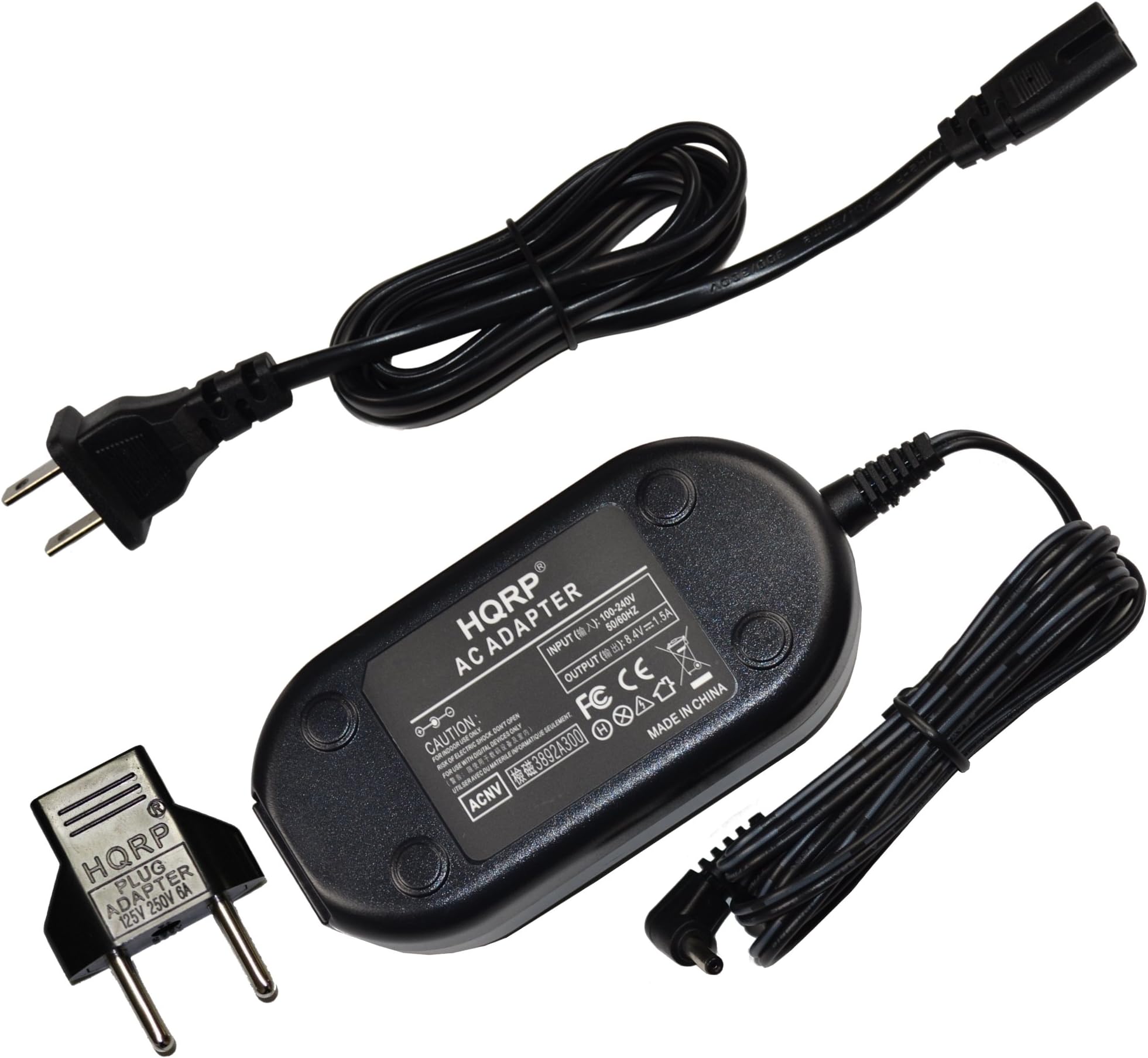 Amazon.com : Camera AC Power Adapter Kit/Charger for Panasonic Lumix ...