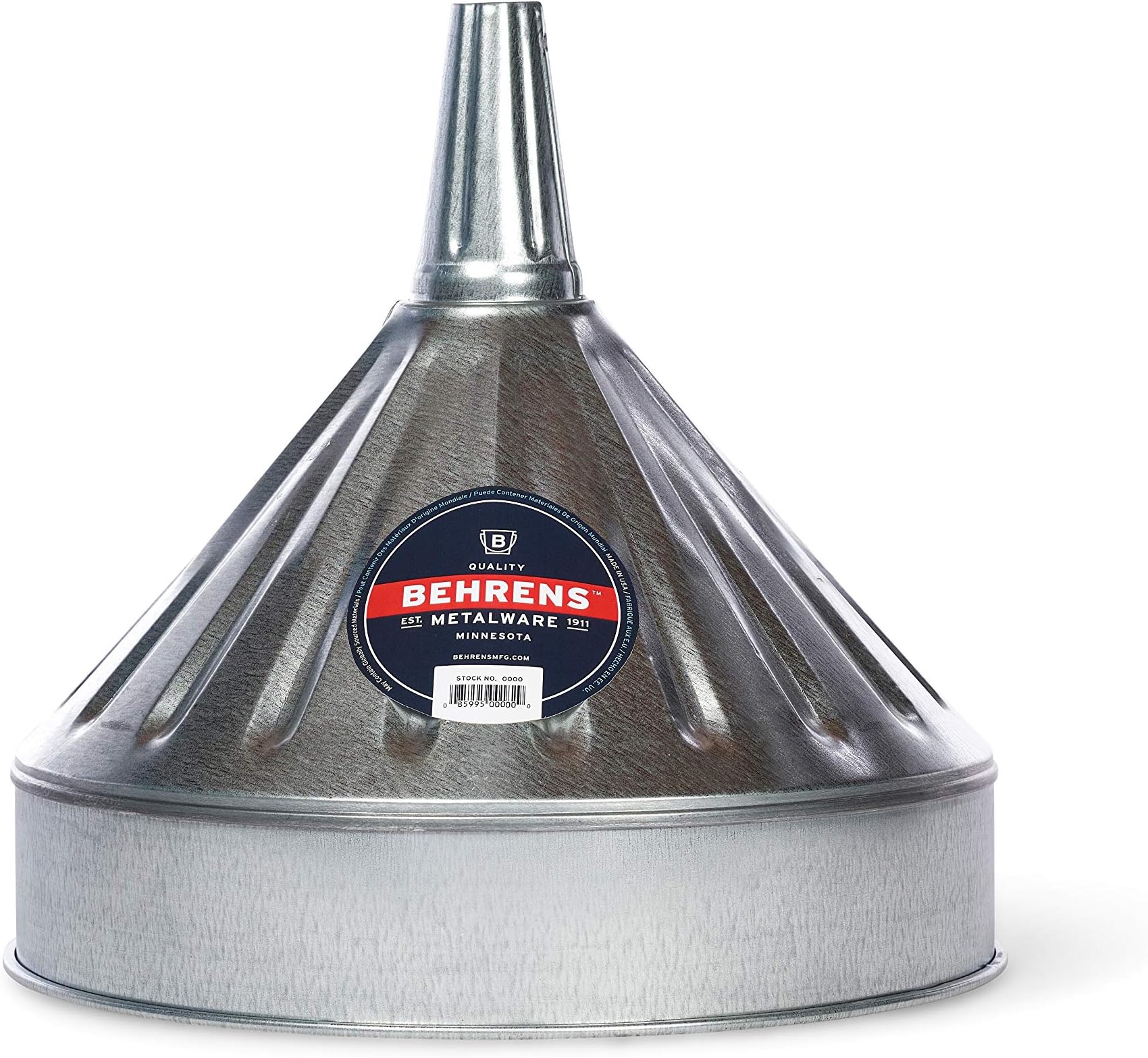 Amazon.com : Behrens Steel GTF123 Galvanized Lock-On Tractor Funnel ...