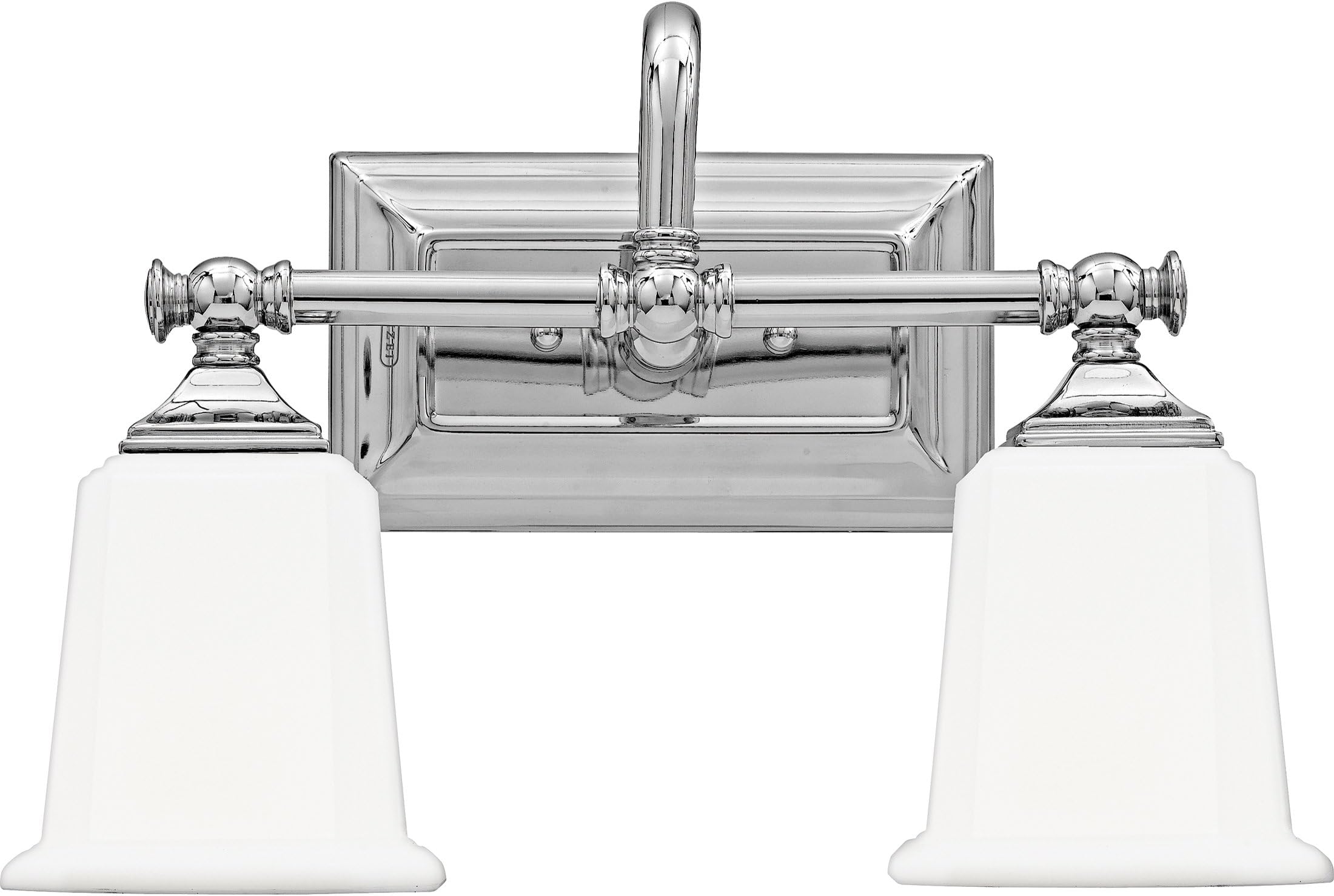 Quoizel Nicholas Vanity Lights, 15 Inch 2-Light Polished Chrome ...