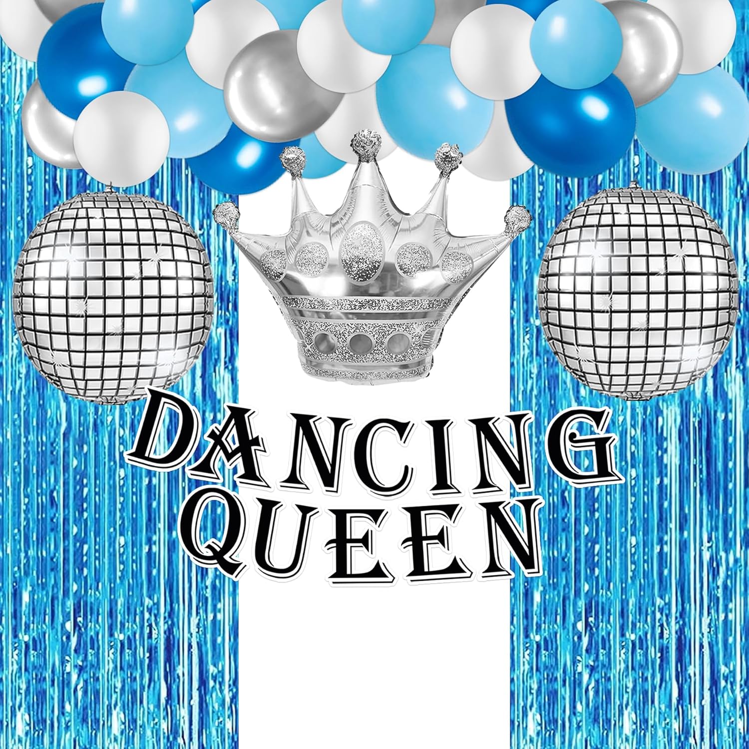 Amazon.com: Dancing Queen Birthday Party Decorations for Girl, Retro ...
