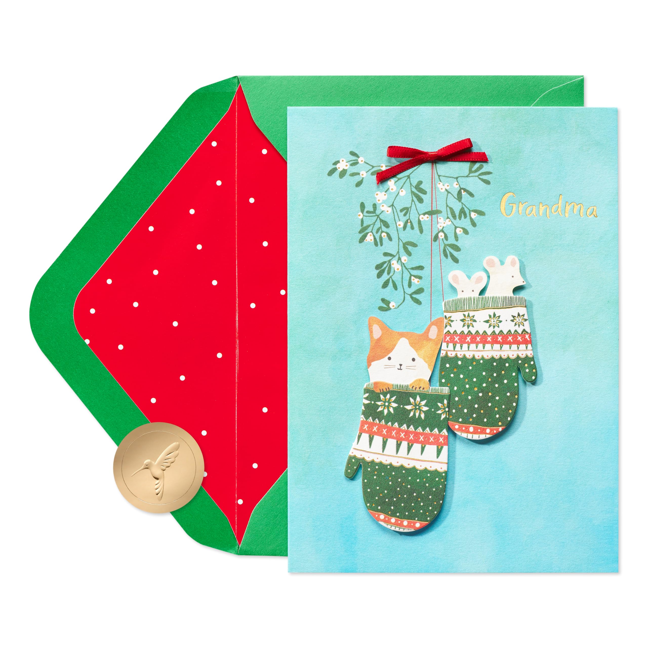 Amazon.com: Papyrus Christmas Card for Grandma (Favorite Part ...