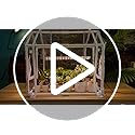 Amazon.com : Meonum Mini Greenhouse with Grow Light for Indoor, 23.6 ...