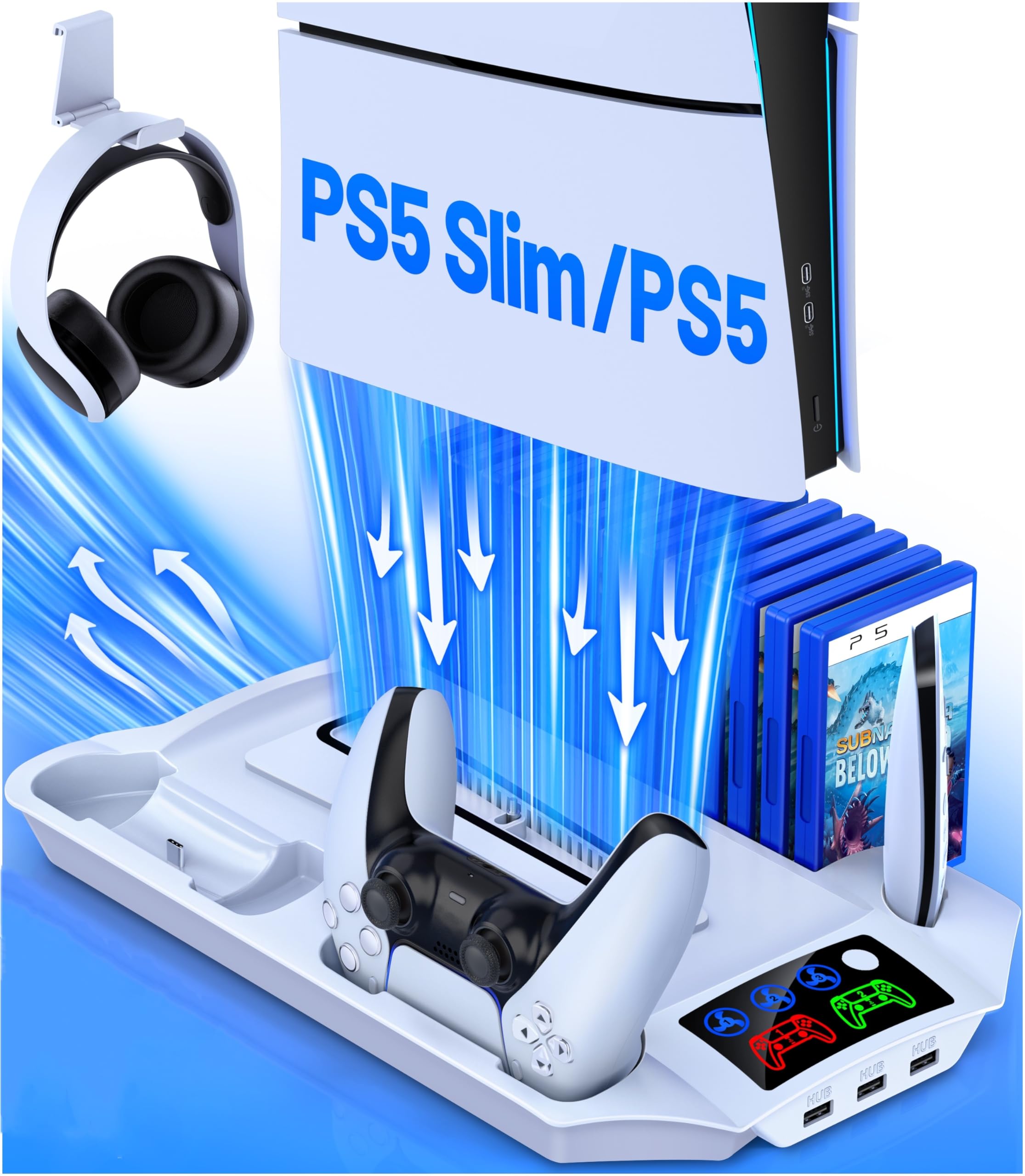 Amazon.co.jp: PS5 Slim/ PS5/PS5 Pro 縦置き スタンド PS5 Slim/ PS5/PS5 Pro Silm ...