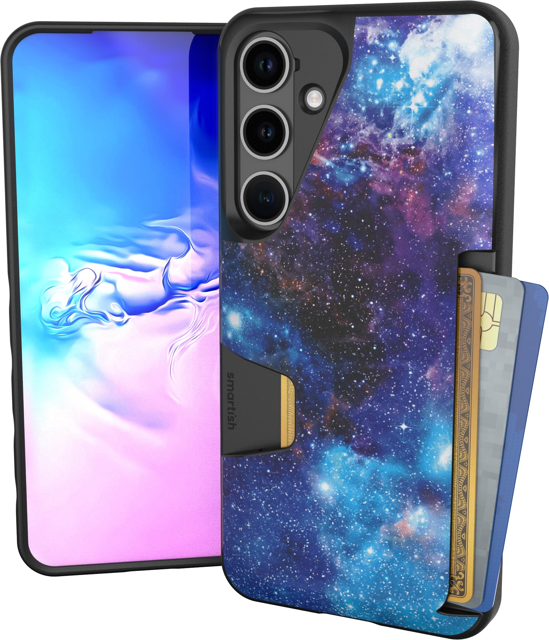 Amazon.com: Smartish Galaxy S24 Plus Wallet Case - Wallet Slayer Vol. 1 [Slim + Protective ...