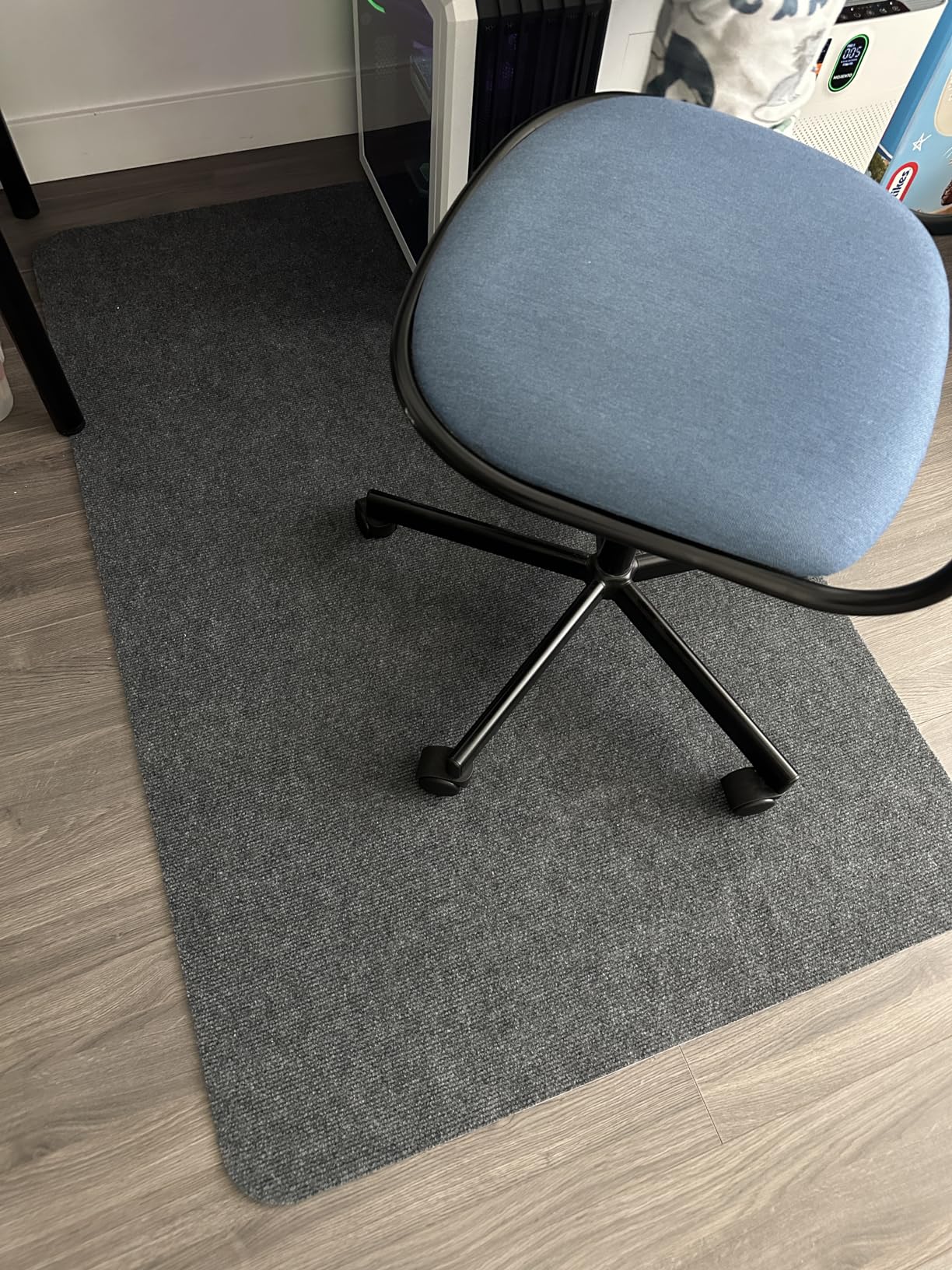 Office Chair Mat for Hardwood Floor&Tile,55"x35" Anti-Slip Desk Chair ...