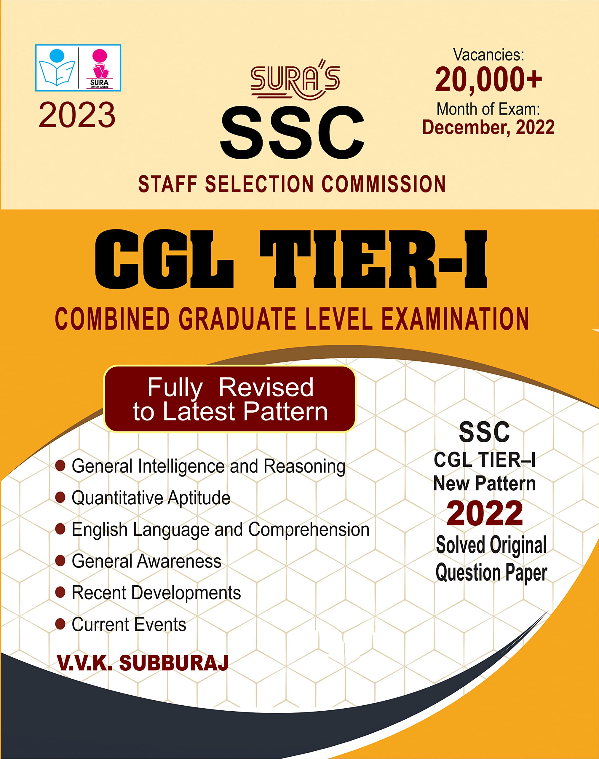 Buy SURA`S SSC CGL Combined Graduate Level Tier 1 Exam Book in English ...