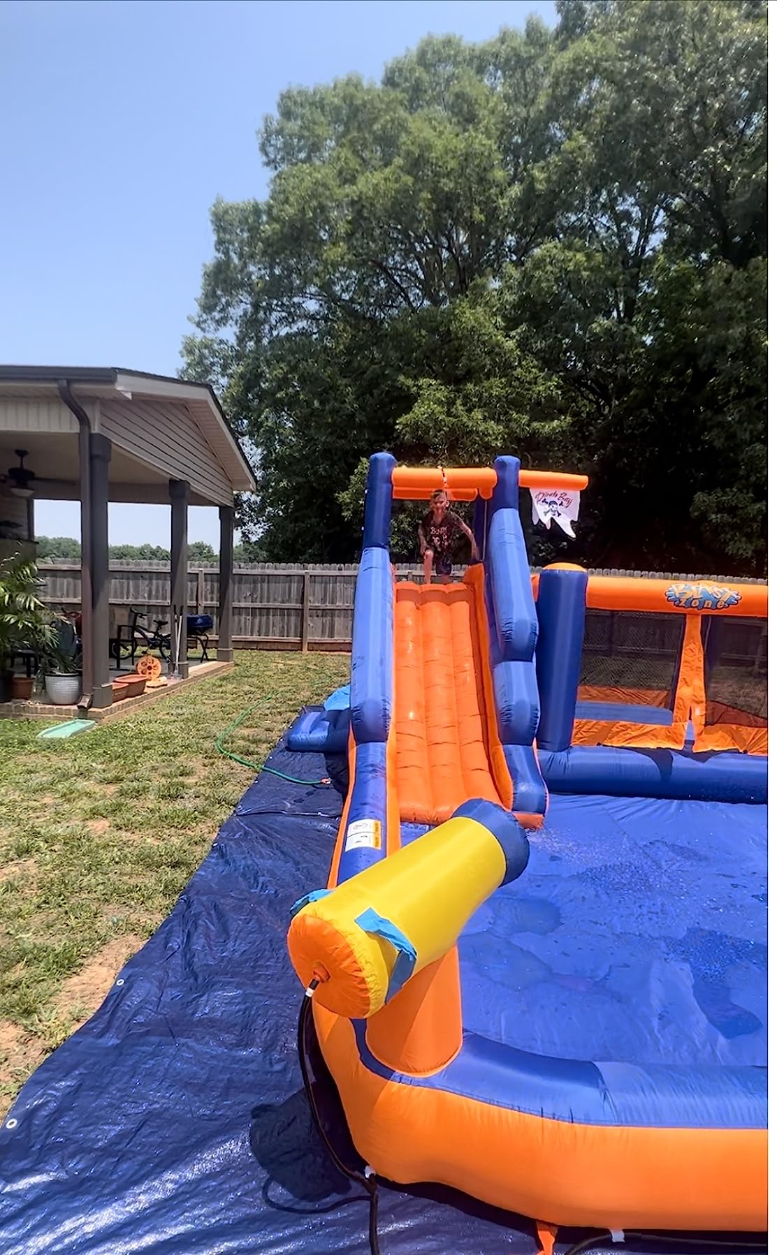 $46/mo - Finance Blast Zone Pirate Bay - Inflatable Water Park with ...