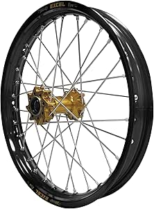 Amazon.com: Excel PRO SERIES 20X185 32H GD/BK Wheel Assembly Pro Series ...