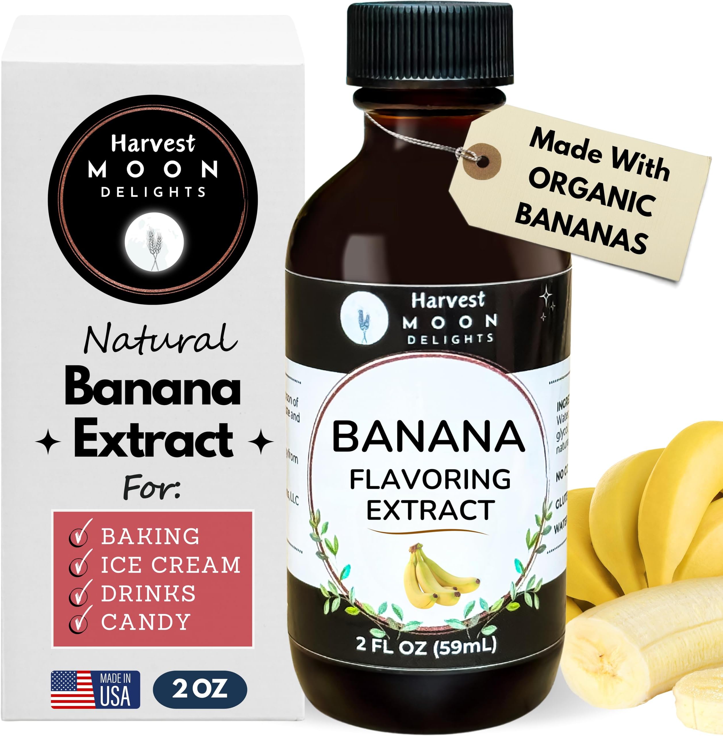 Amazon.com: OliveNation Banana Extract from Natural Flavors for Baked ...