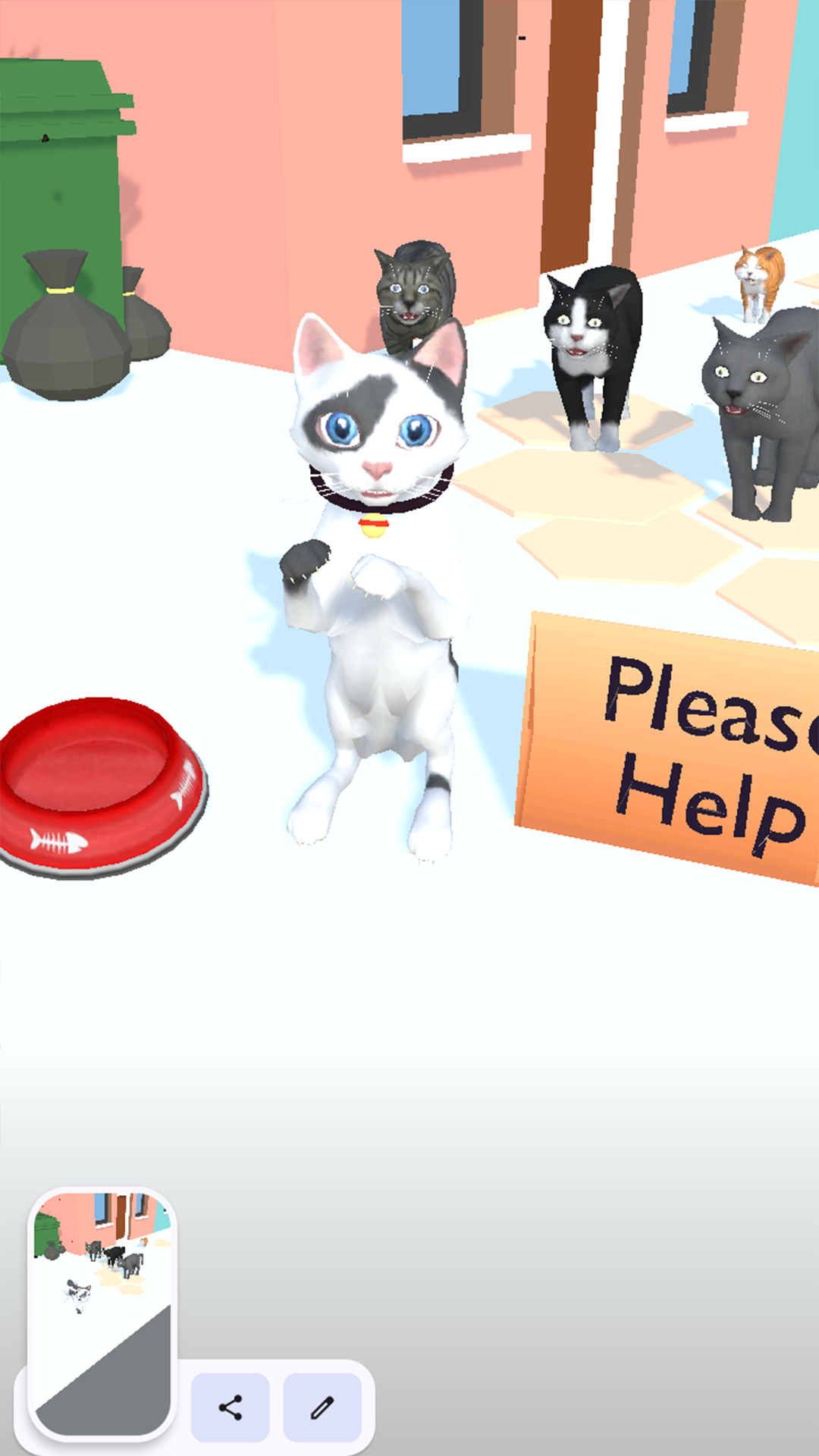 Cat Tycoon: Merge Money - Street Kitty Simulator-Amazonアプリストアのアプリ