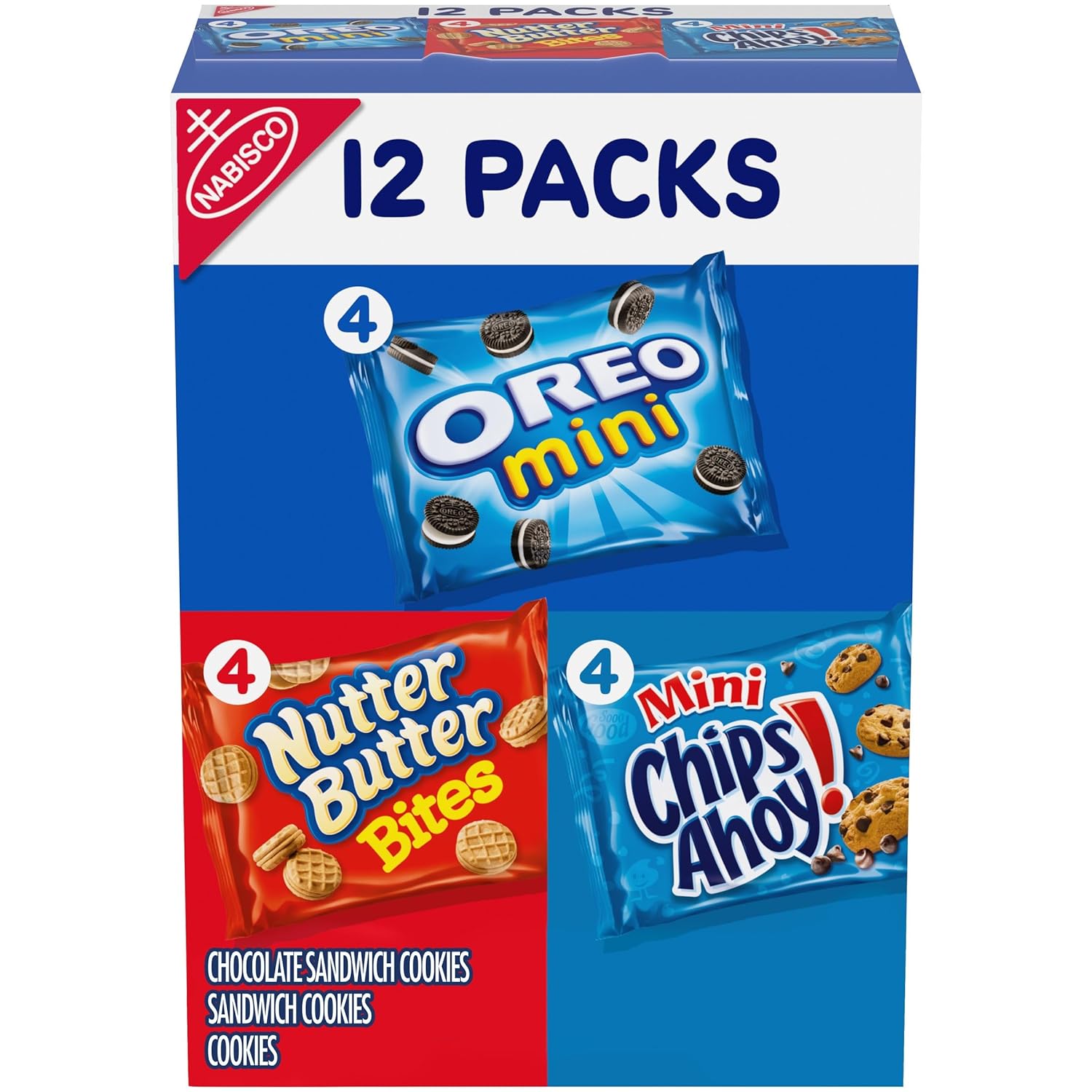 Brandclub - Nabisco Cookie Variety Pack OREO Mini, Nutter Butter Bites ...