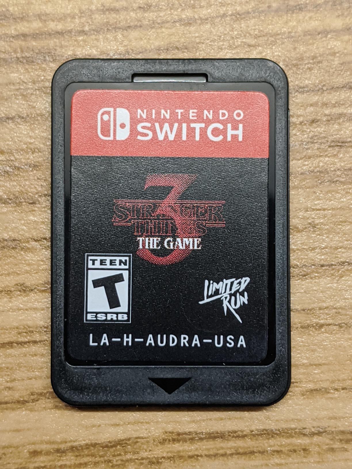 Amazon.com: Stranger Things 3: The Game (Switch Limited Run #51 ...