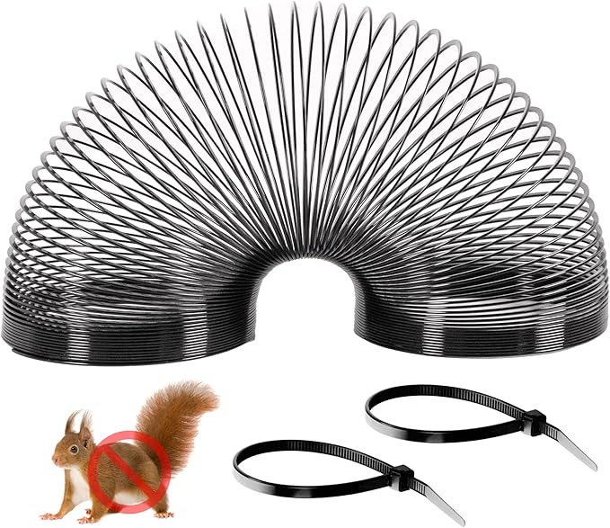Amazon.com : Squirrel Proof Spring Device, Large Size 2.7in Metal ...