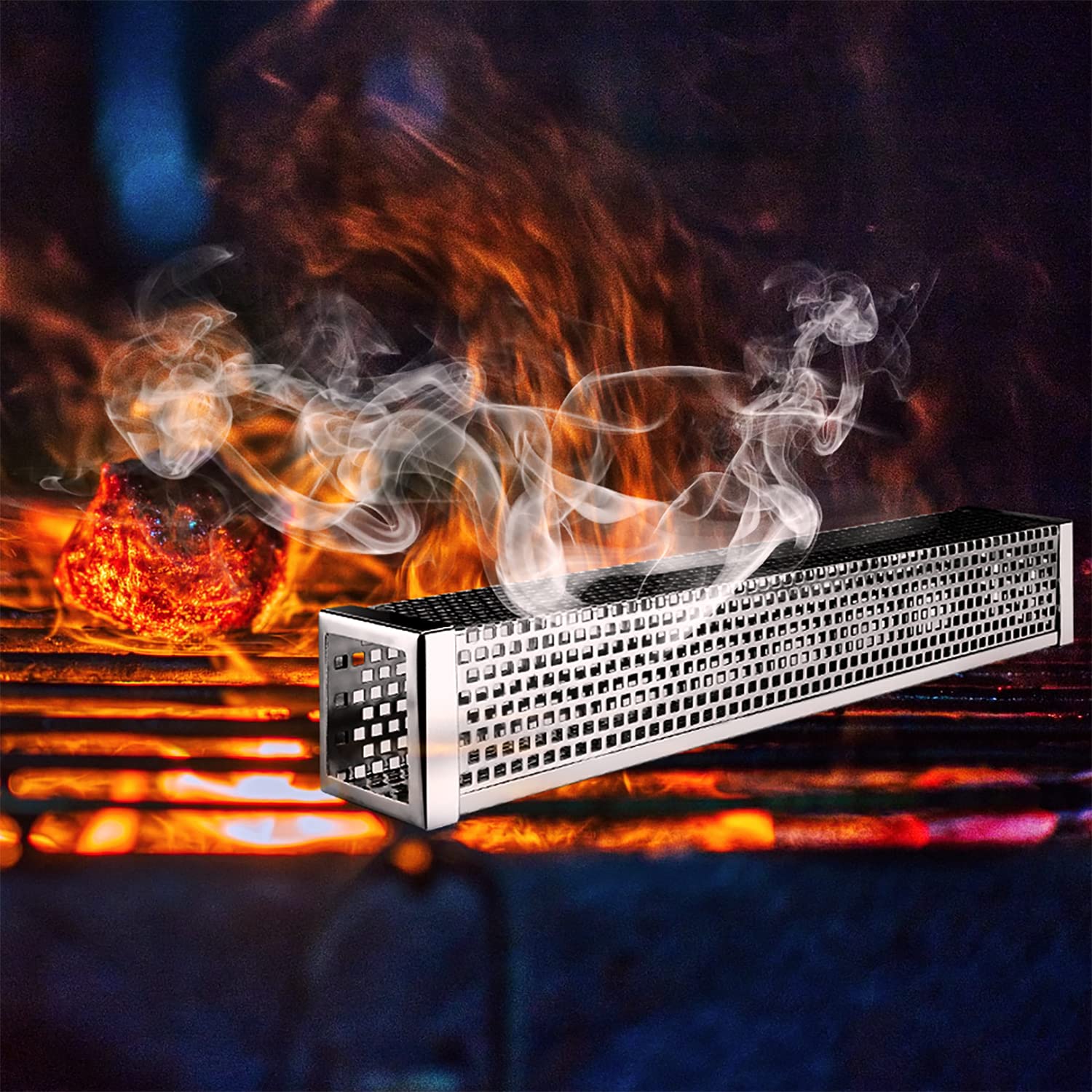 Best Smoke Tube For Pellet Grill 12" Stainless Steel Pellet Smoker Tube ...