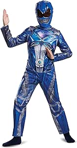 Disguise Blue Power Rangers Costume for Kids. Official Licensed Blue ...