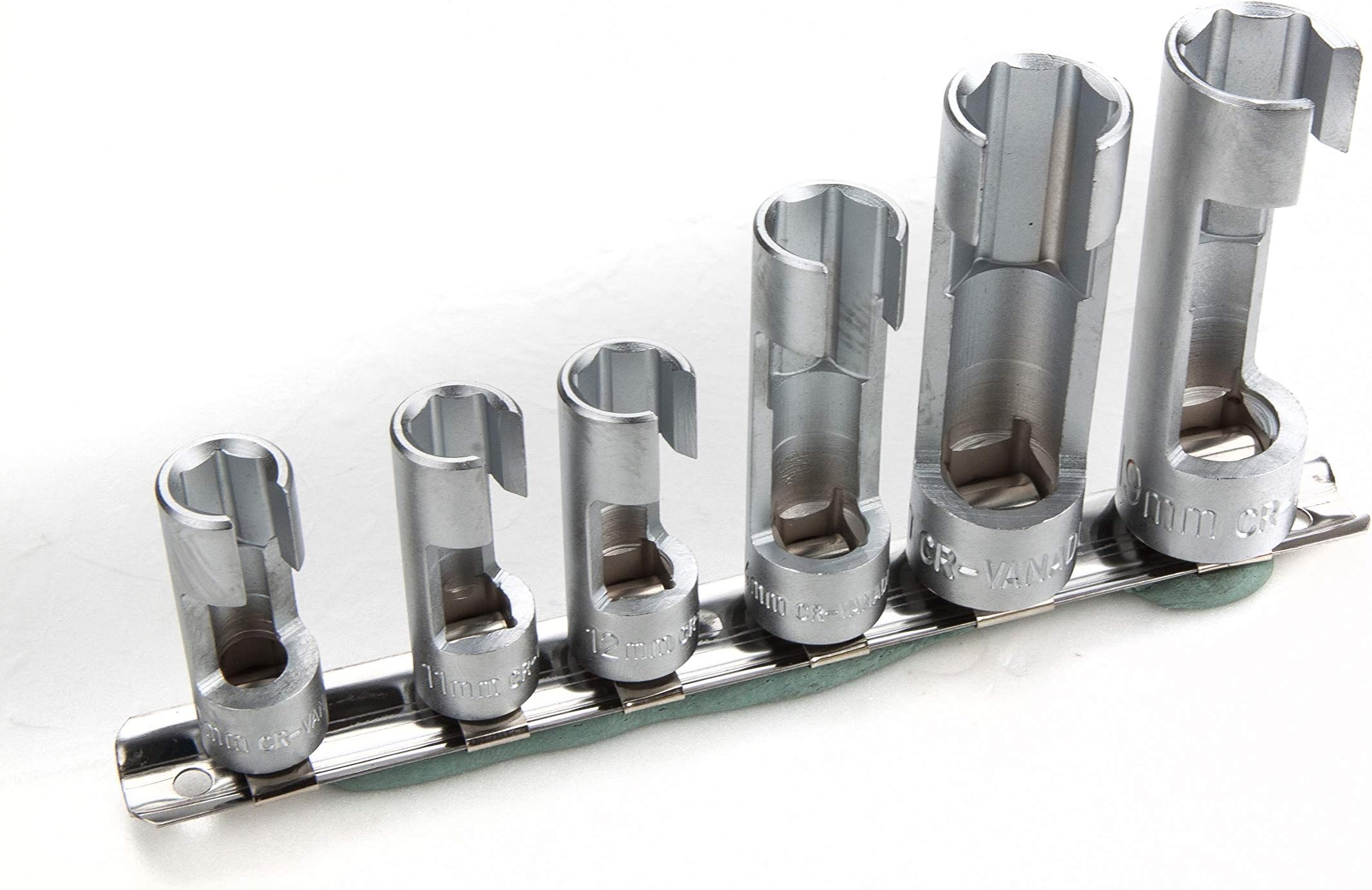 Amazon.com: 6 Point 3/8" 1/2" 6 PCS Slotted Socket Wrench Tool Set 10 ...