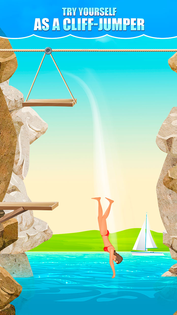 Cliff Tricky Flip Diving 2D - App on Amazon Appstore