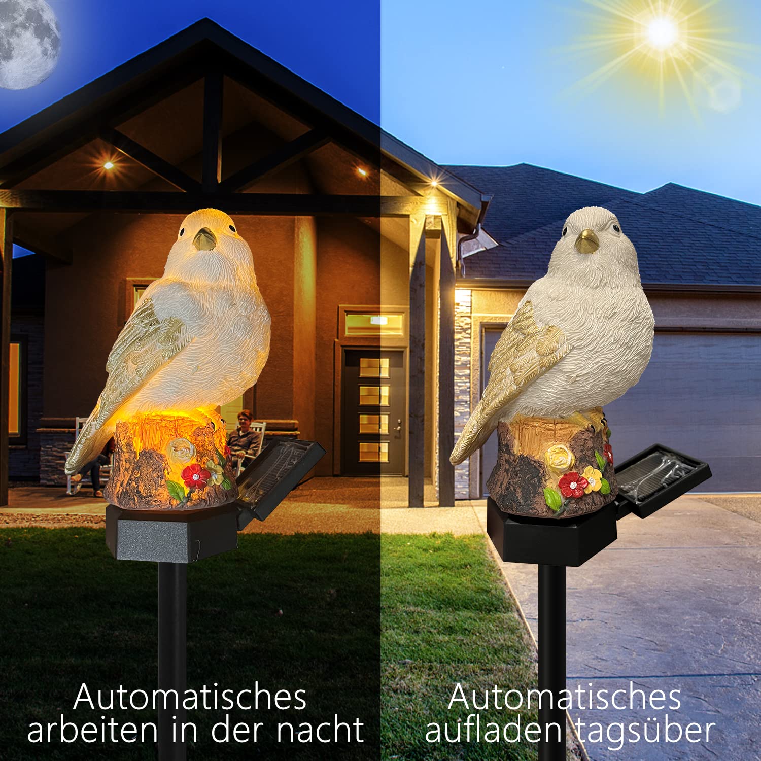Bird Street Lamp Garden