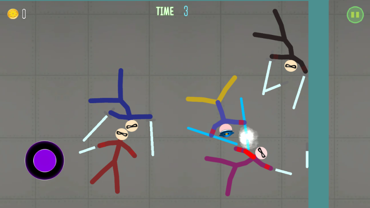 Stickman Endless Fight Duelist Warrior Simulator Games: Battle Of Neon ...