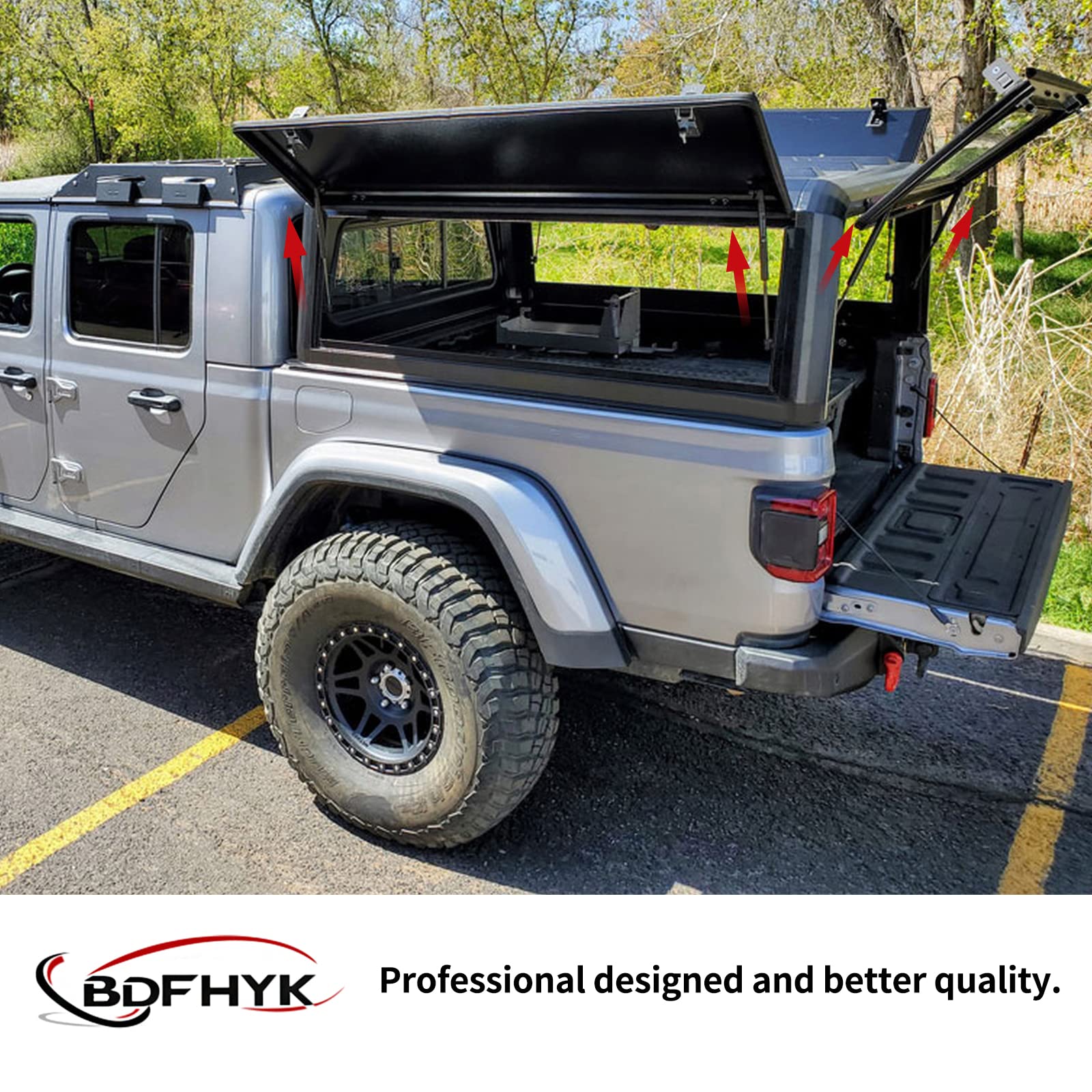 BDFHYK C16-06874 17" Gas Shocks Struts 17 Inch 40Lbs Lift Supports ...