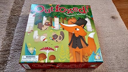 Gamewright | Outfoxed! Game | Board Game | Ages 5+ | 2-4 Players | 20 ...