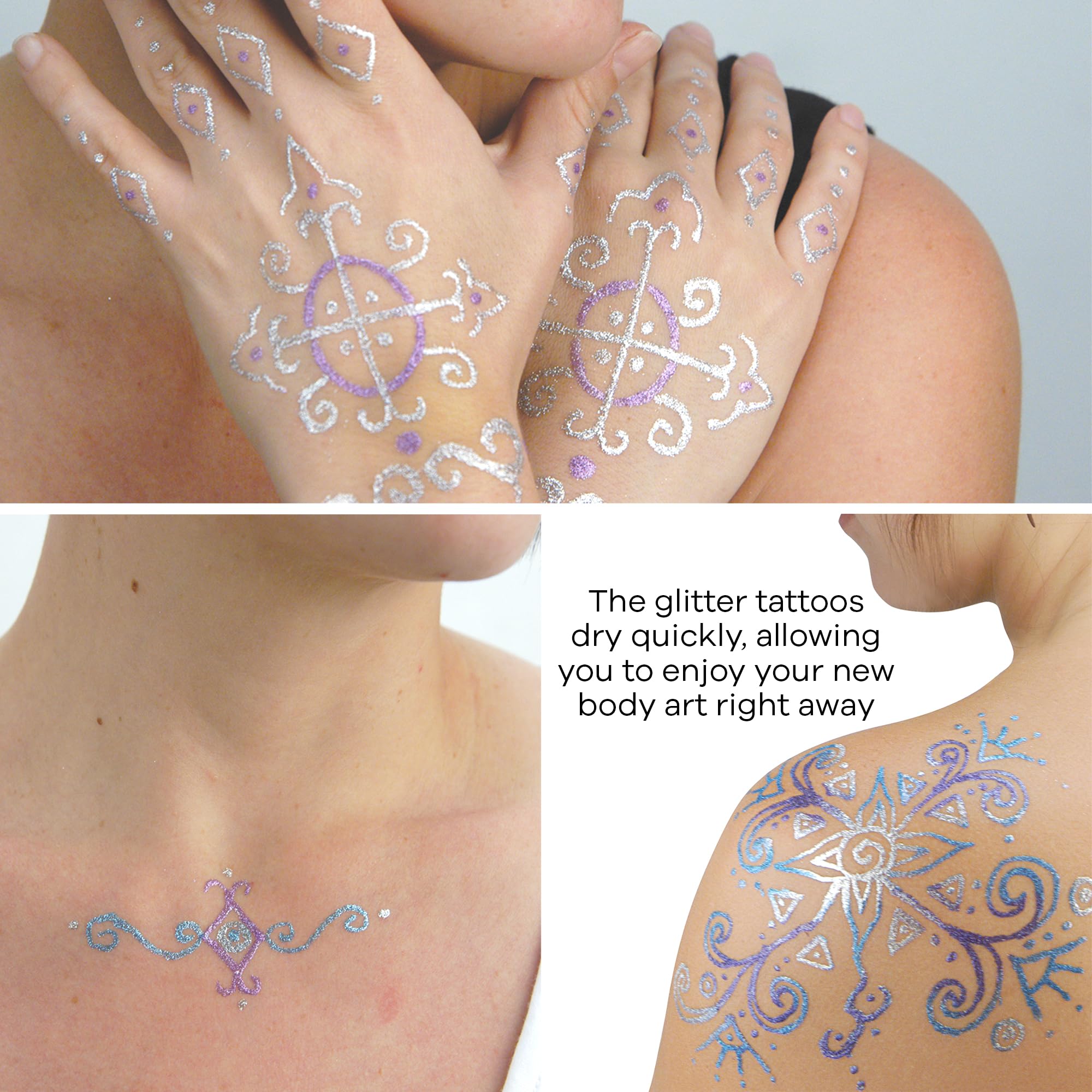 Complete Glitter Tattoos 30 Best Glitter Tattoo Ideas You Should Check