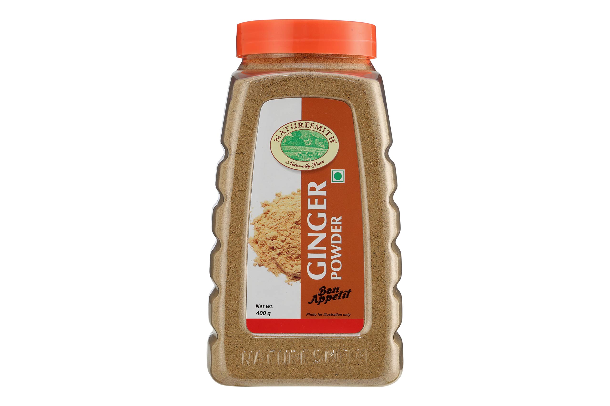 NATURESMITH GINGER POWDER-400g | BIG JAR OF DRY GINGER | : Amazon.in ...