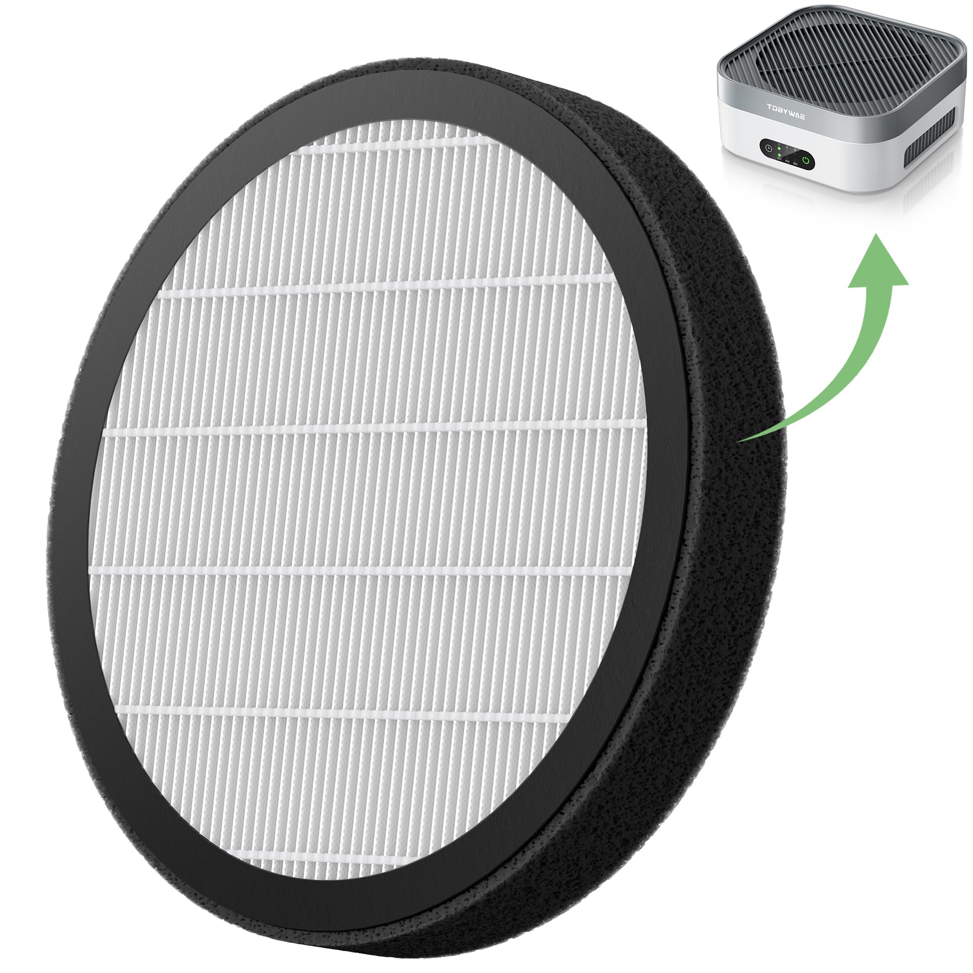 Amazon.com: TDBYWAE Original Filter Replacement for Air Purifier MB-032 ...
