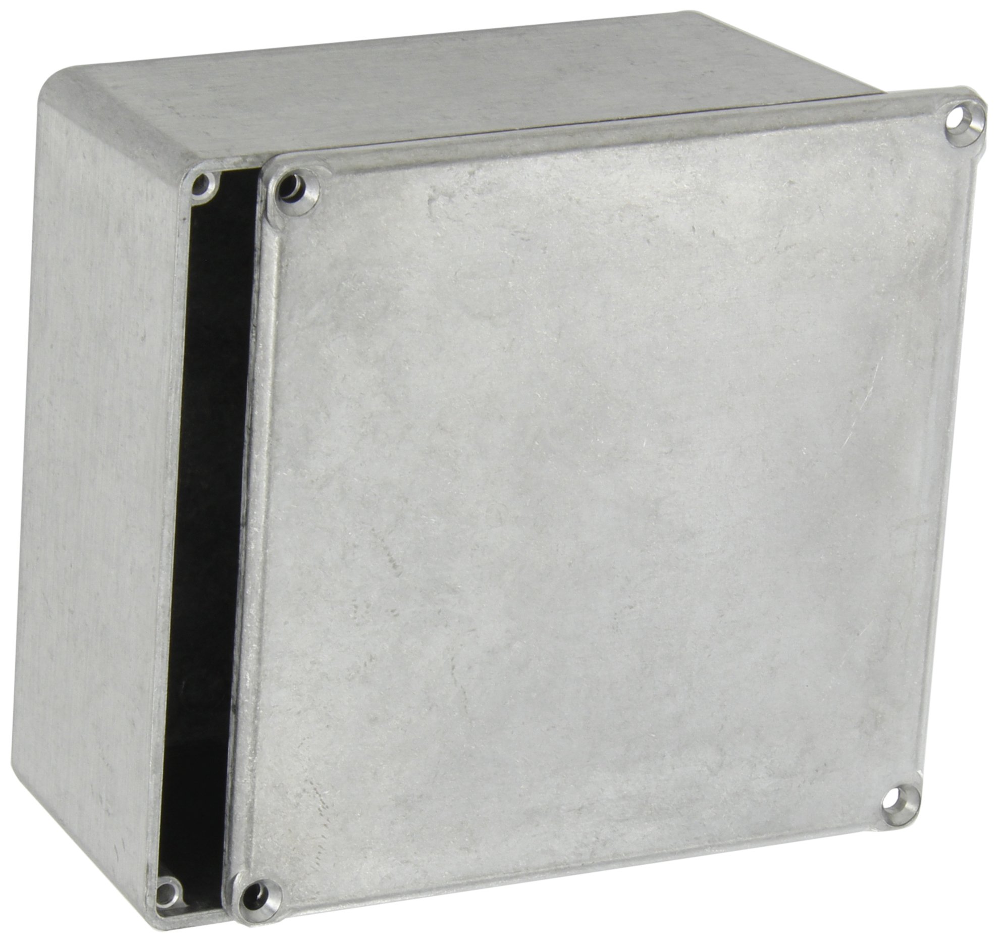 BUD Industries CU-474 Aluminum Econobox 4.75" L x 4.75" W x 2.33" H ...