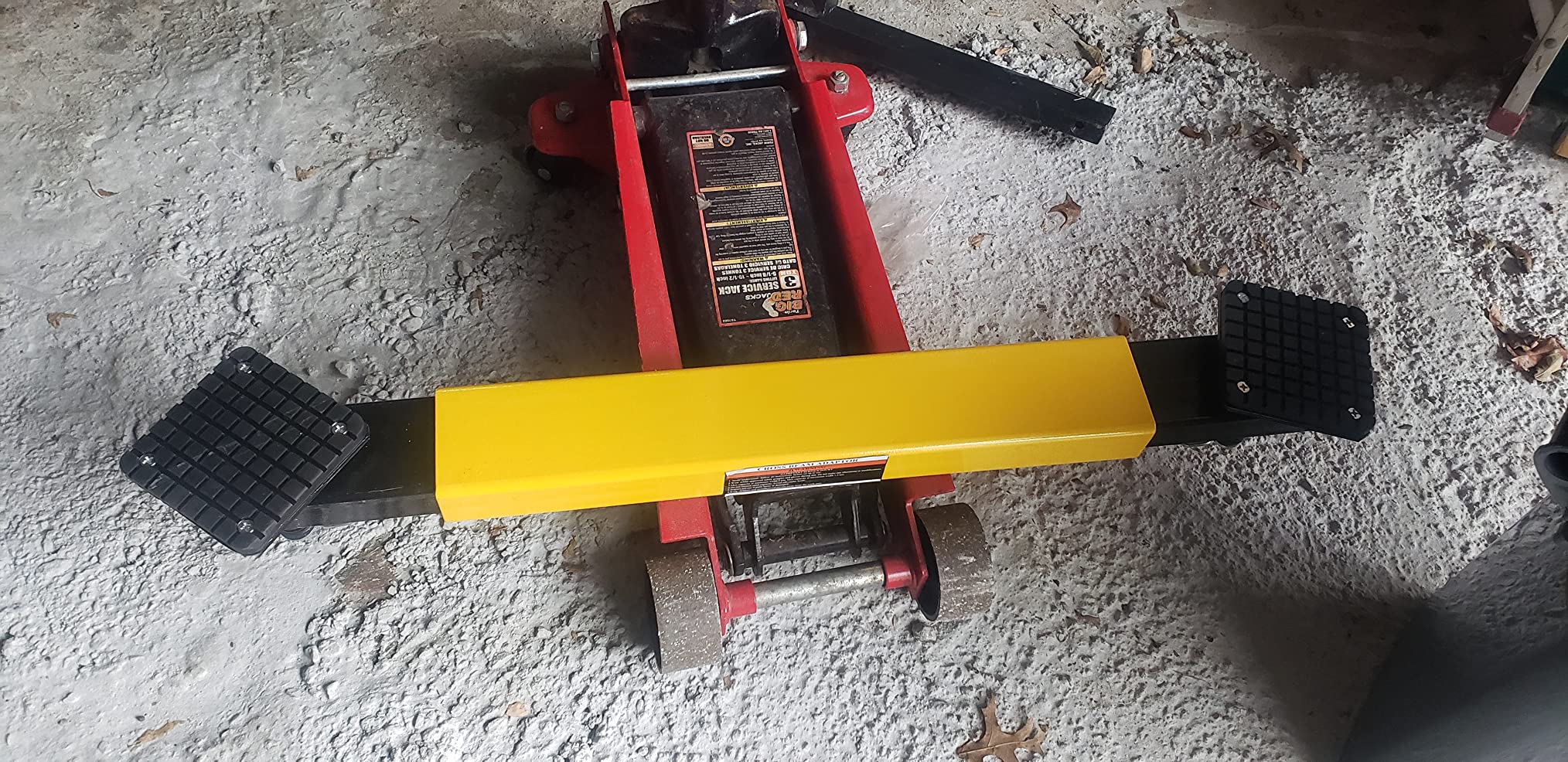 $19/mo - Finance JEGS Cross Beam Jack Adapter - Fits On Any Floor Jack ...