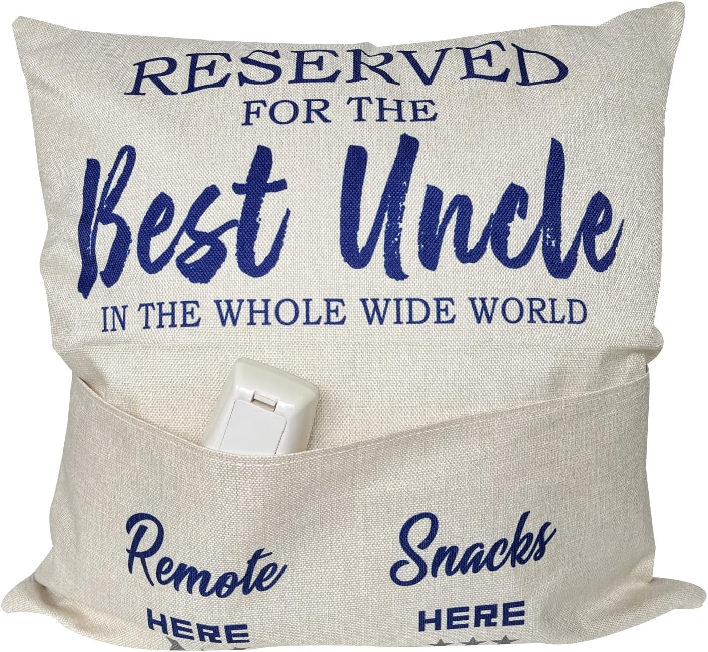 Amazon.com: CYMROK Uncle Gifts from Niece Nephew, Uncle Throw Pillow ...