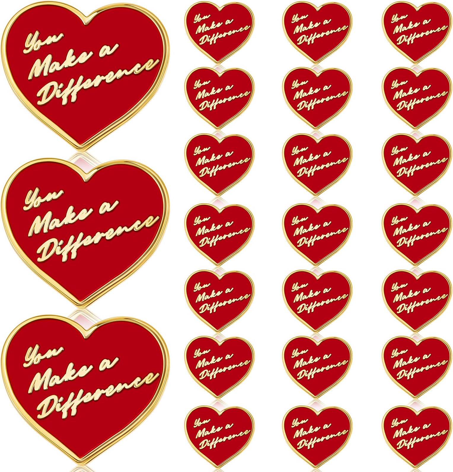 Amazon.com: ASTLLY 48 Pack Recognition Pins Employee of The Month Lapel ...