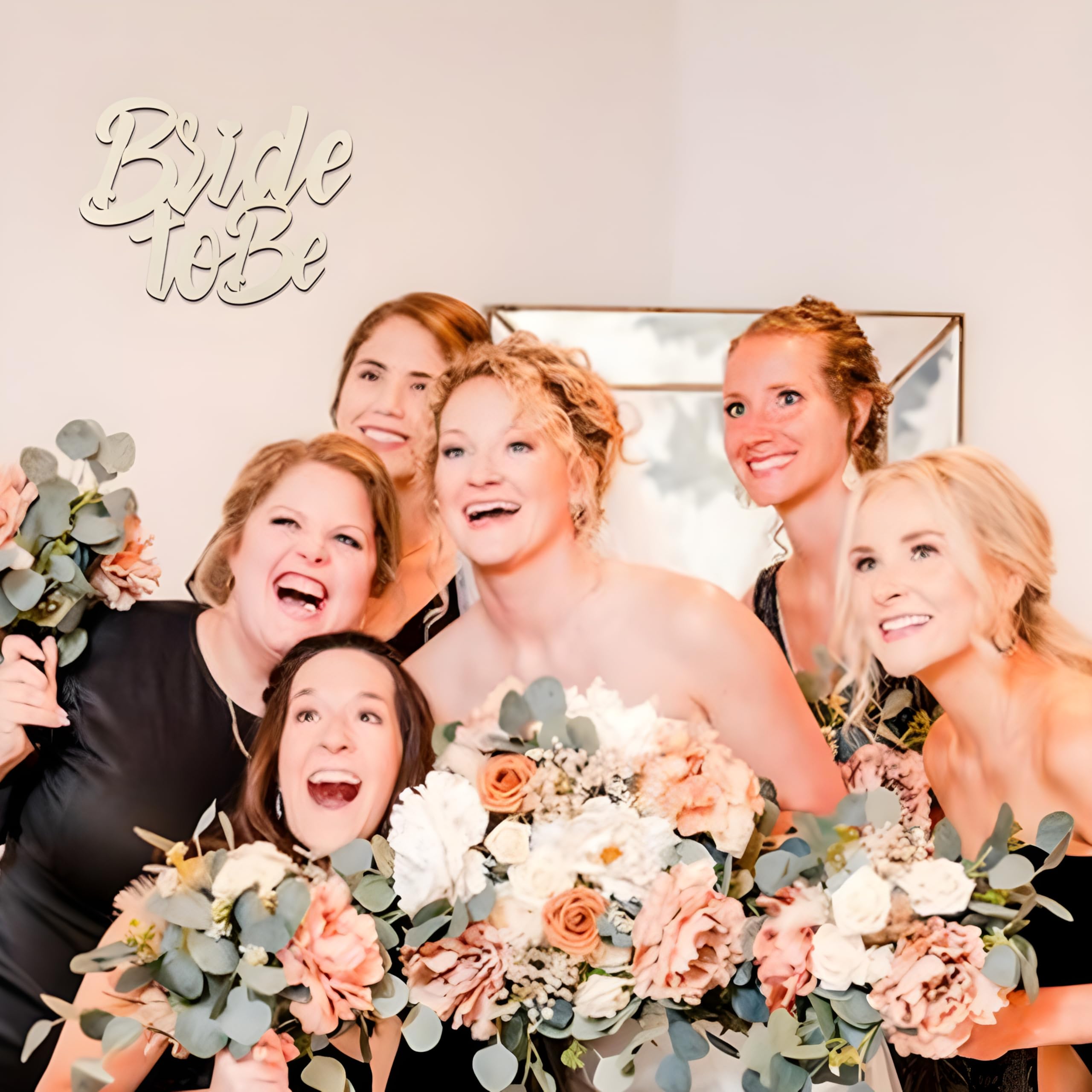 Snapklik.com : Wooden Bride To Be Sign For Backdrop Thick Bachelorette ...