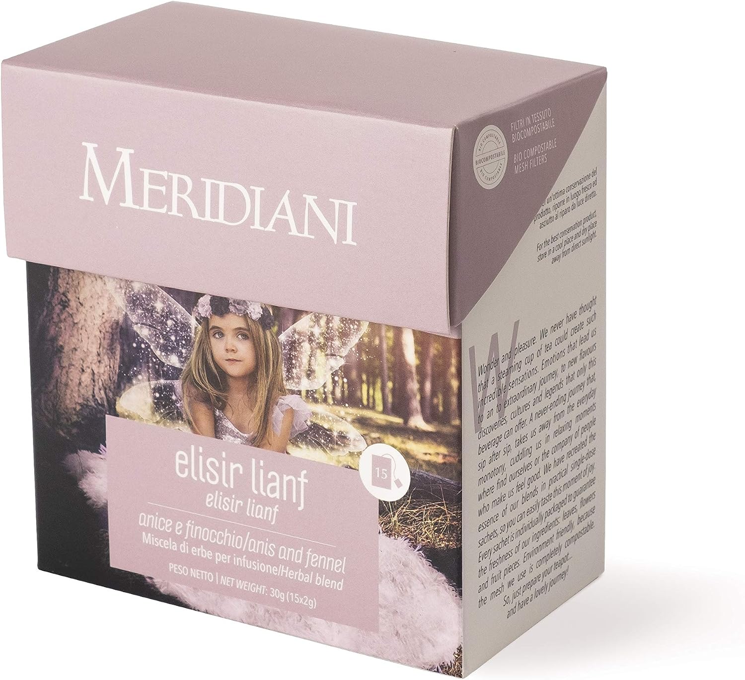 Tisana Finocchio Anice Liquirizia digestiva dopo pasto 15 filtri in ...