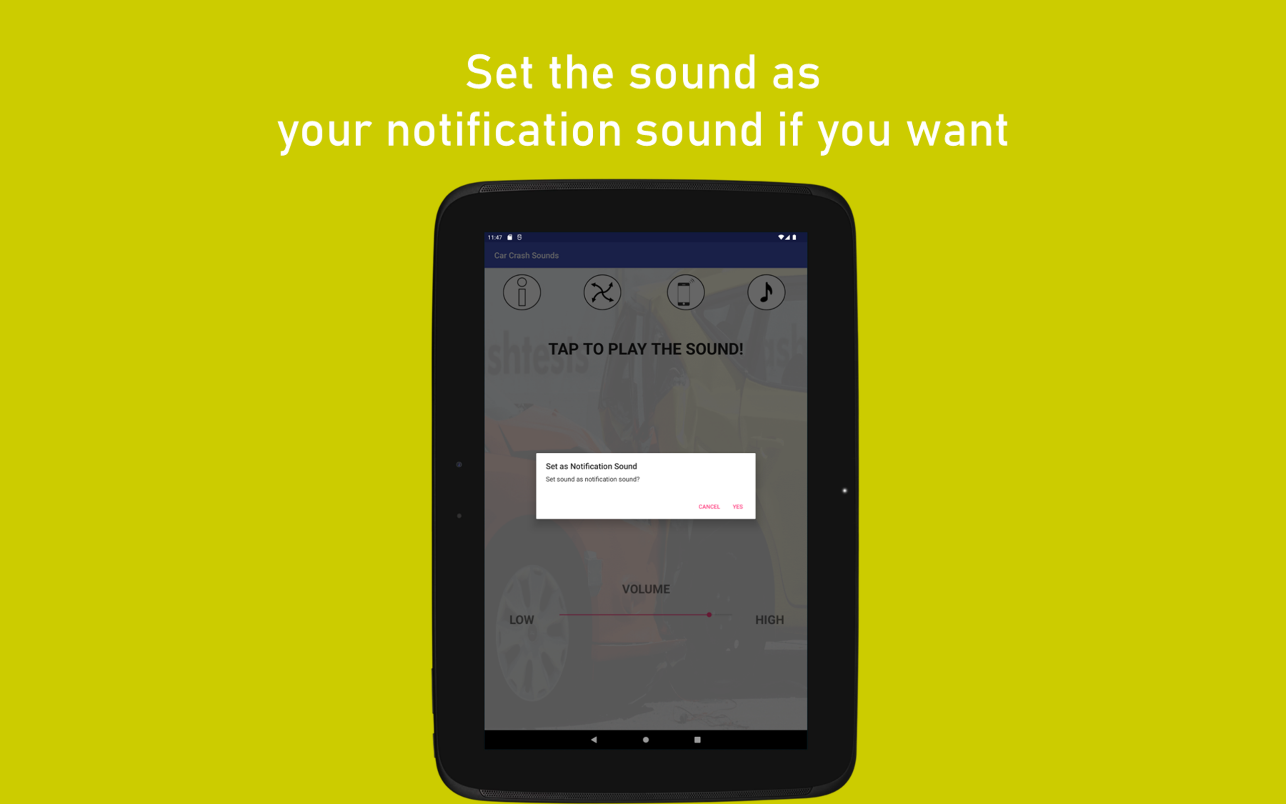 Car Crash Sounds - App on Amazon Appstore