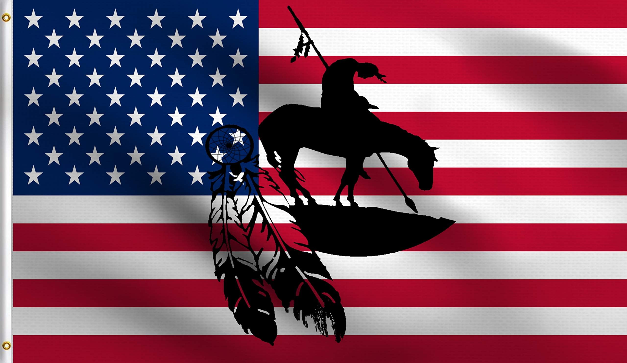 Amazon.com : Flags-Native American Pride Flag THH2489F, House Flag (29. ...