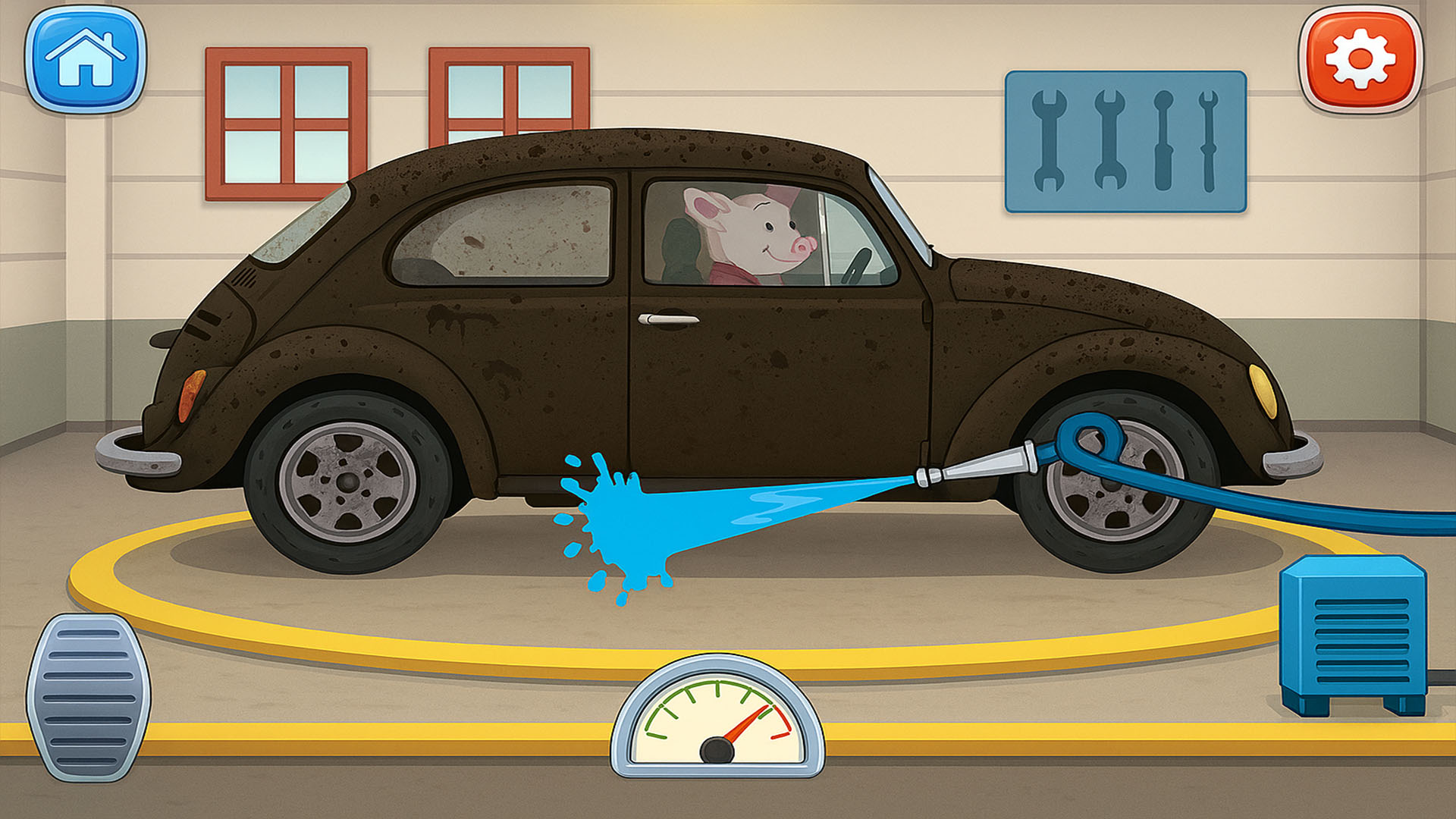 Car Wash Makeover Garage 3D: Clean, Paint & Repair Cars - ASMR Auto Spa ...