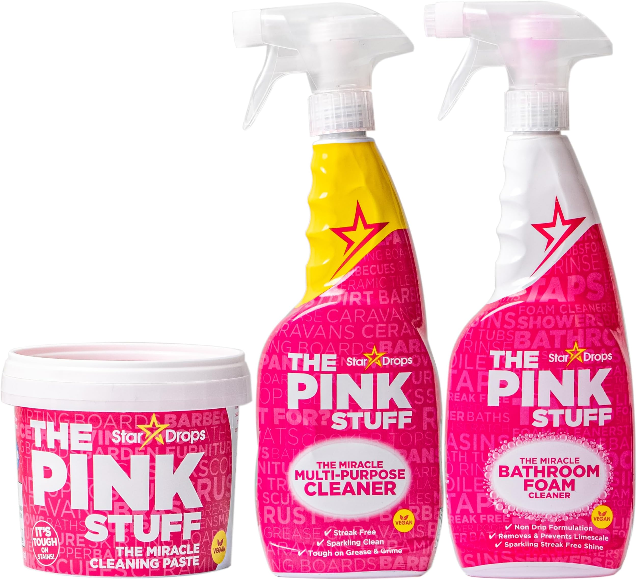 Amazon.com: Stardrops - The Pink Stuff - The Miracle Cleaning Paste ...