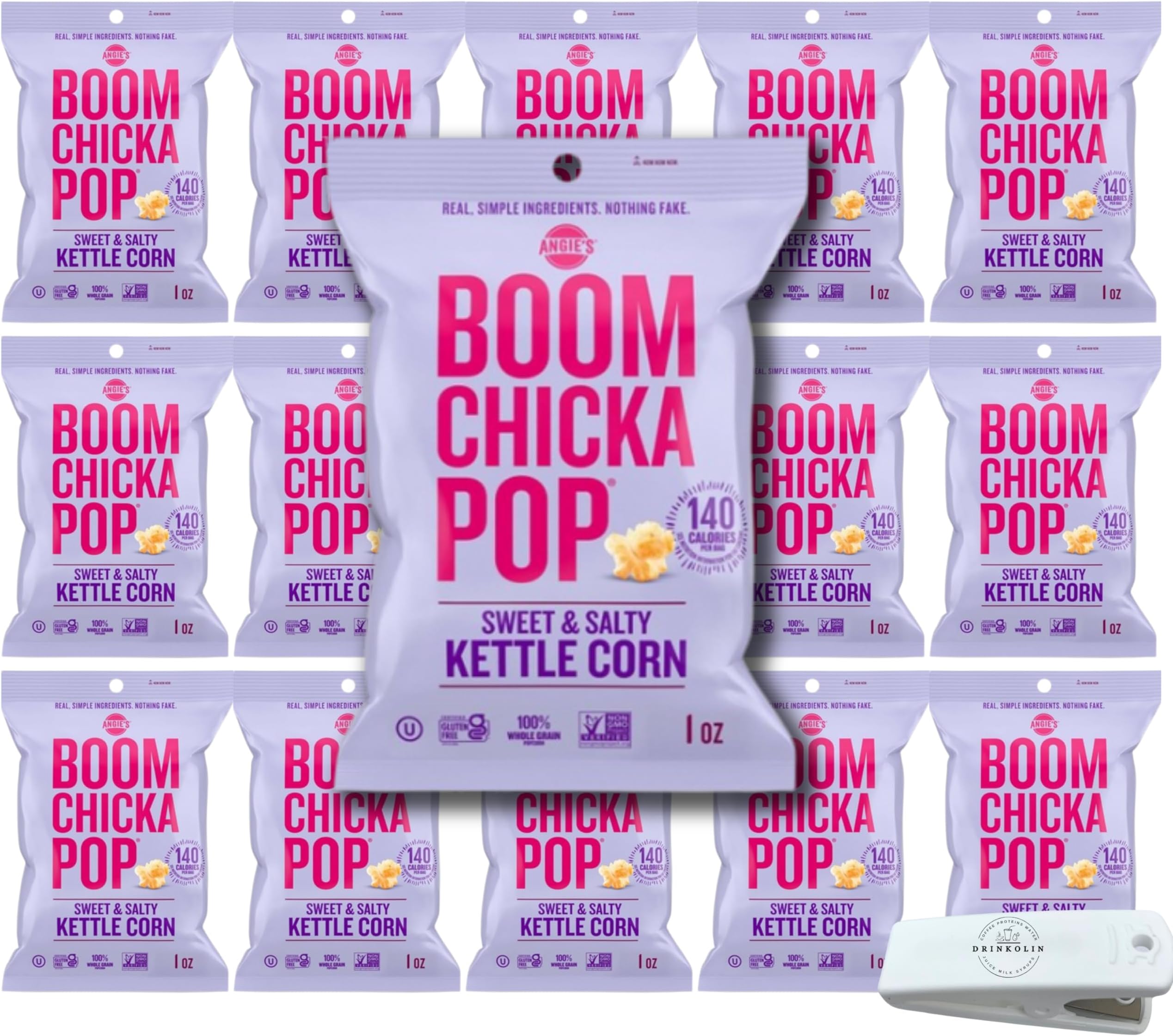 Amazon.com: Angie's Boom Chicka Pop, Popcorn Sweet and Salty Kettle ...