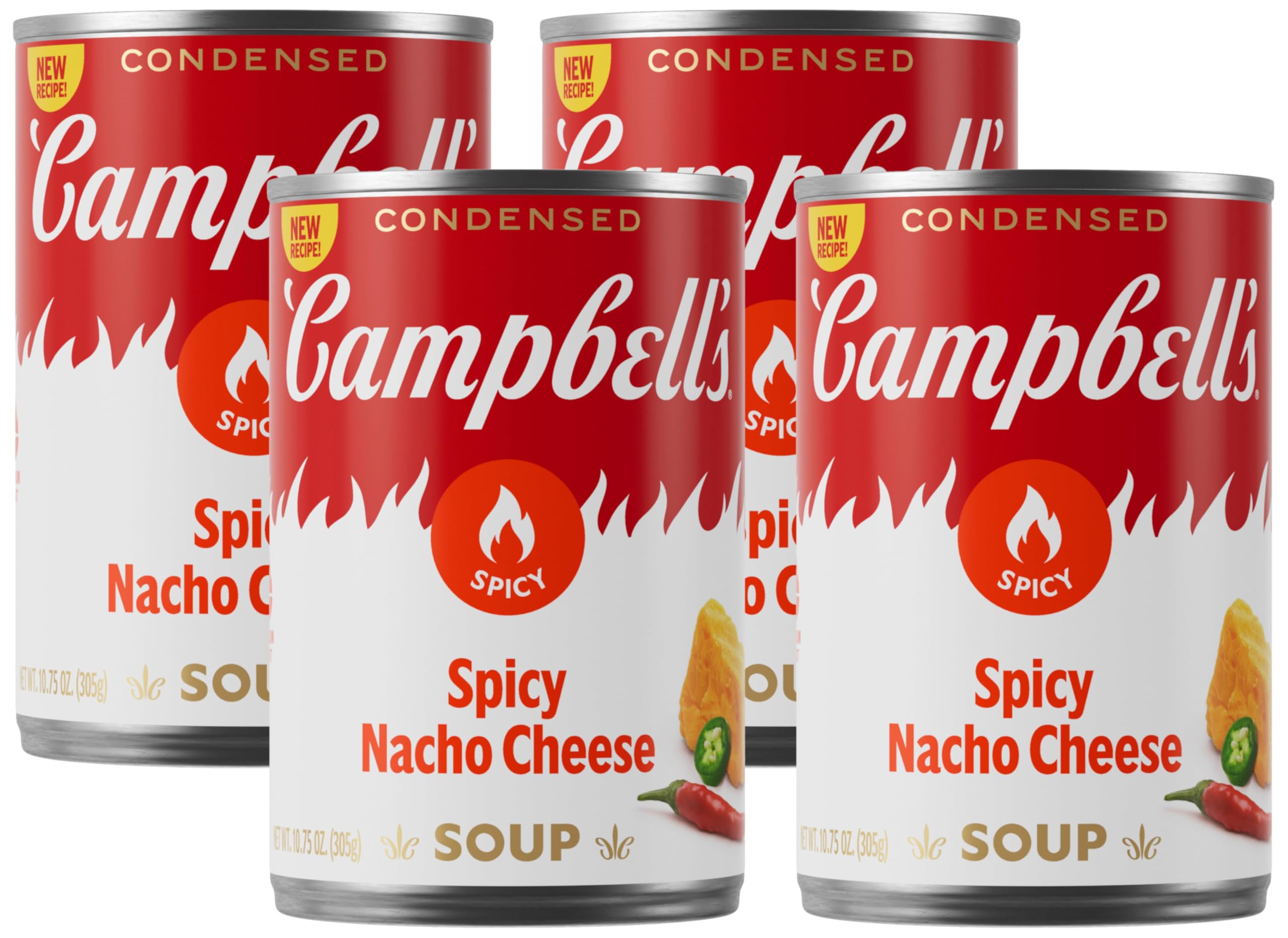Amazon.com : Campbell's Condensed Fiesta Nacho Cheese Soup, 10.75 Ounce ...