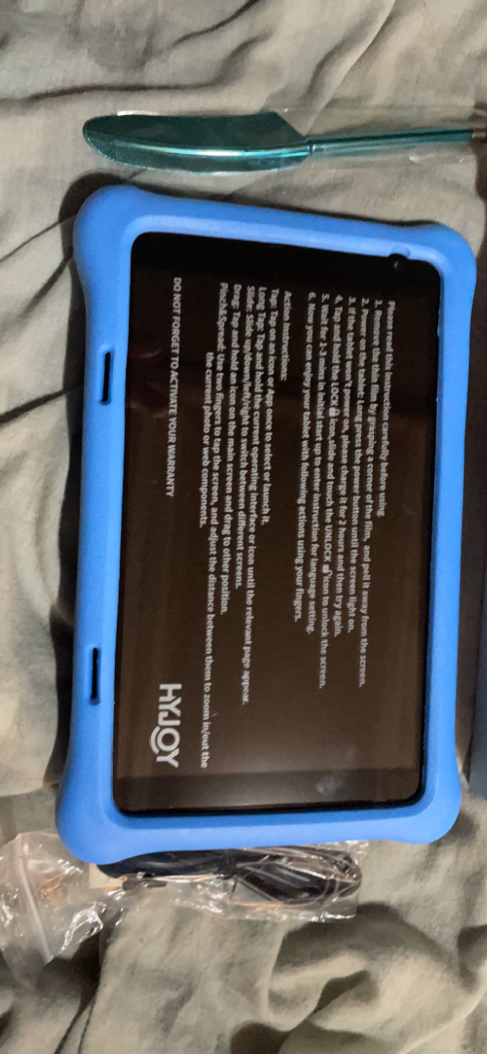 Amazon.com : Hyjoy 8 inch Kids Tablet, IPS HD Display, Android 10 ...