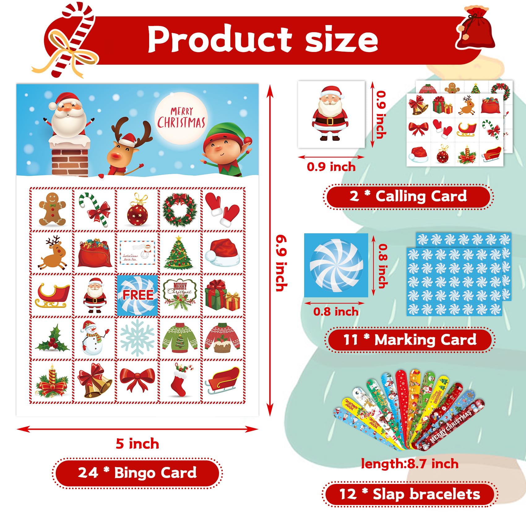 Snapklik.com : Funnlot Christmas Games, 4 In 1 Christmas Games For ...