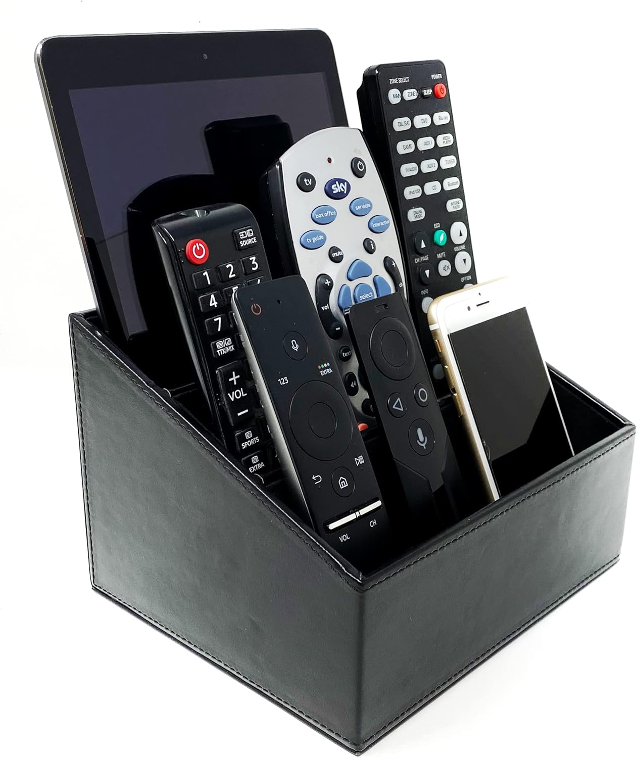Super and Social Remote Control Holder, Desk Organiser or Makeup ...