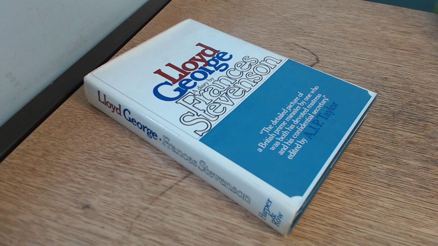 Lloyd George: A Diary by Frances Stevenson: Frances Stevenson, A.J.P ...